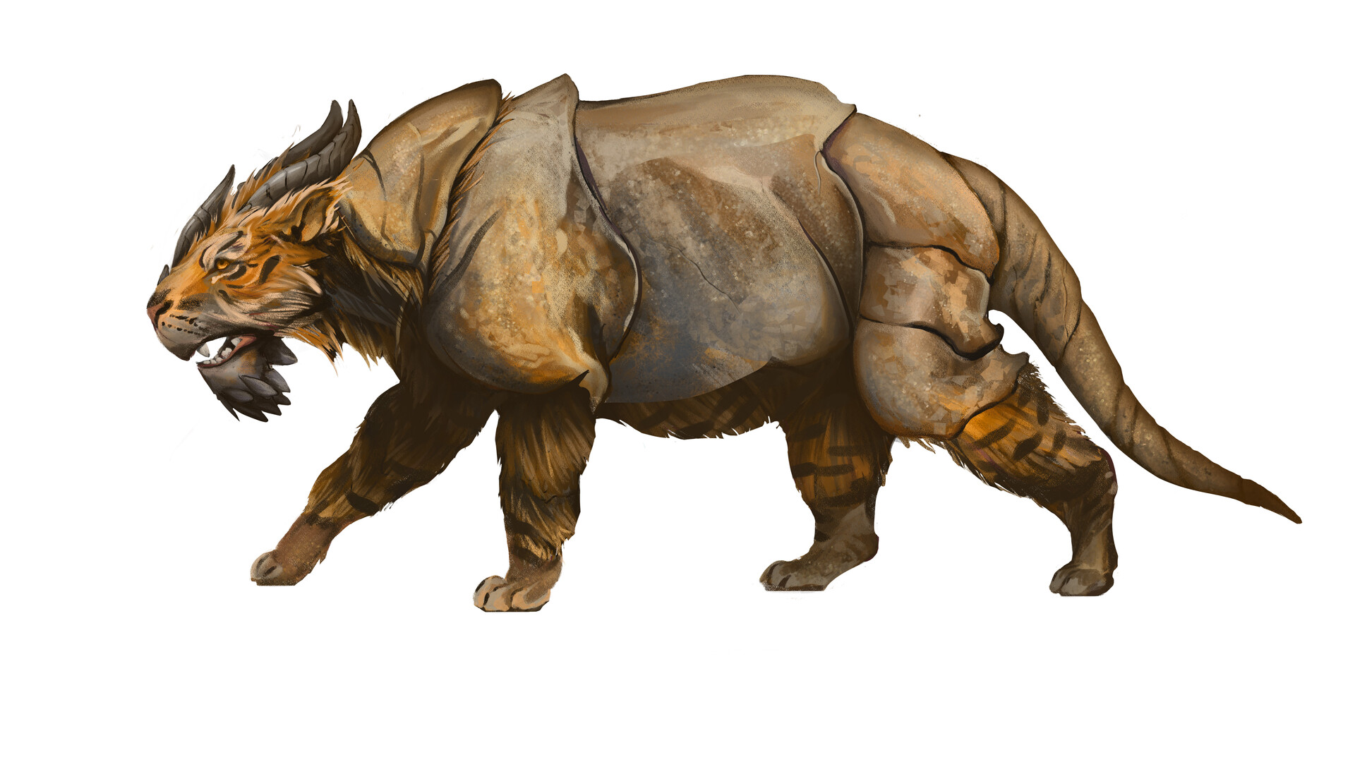ArtStation - Tiger Rhino