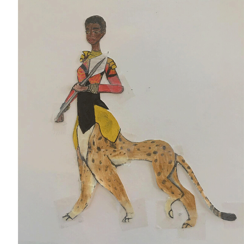 ArtStation - Paper Walk Cycle