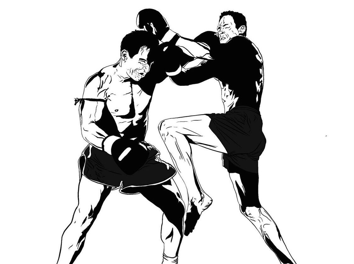 ArtStation - "Athletes in Motion" Digital Illustration