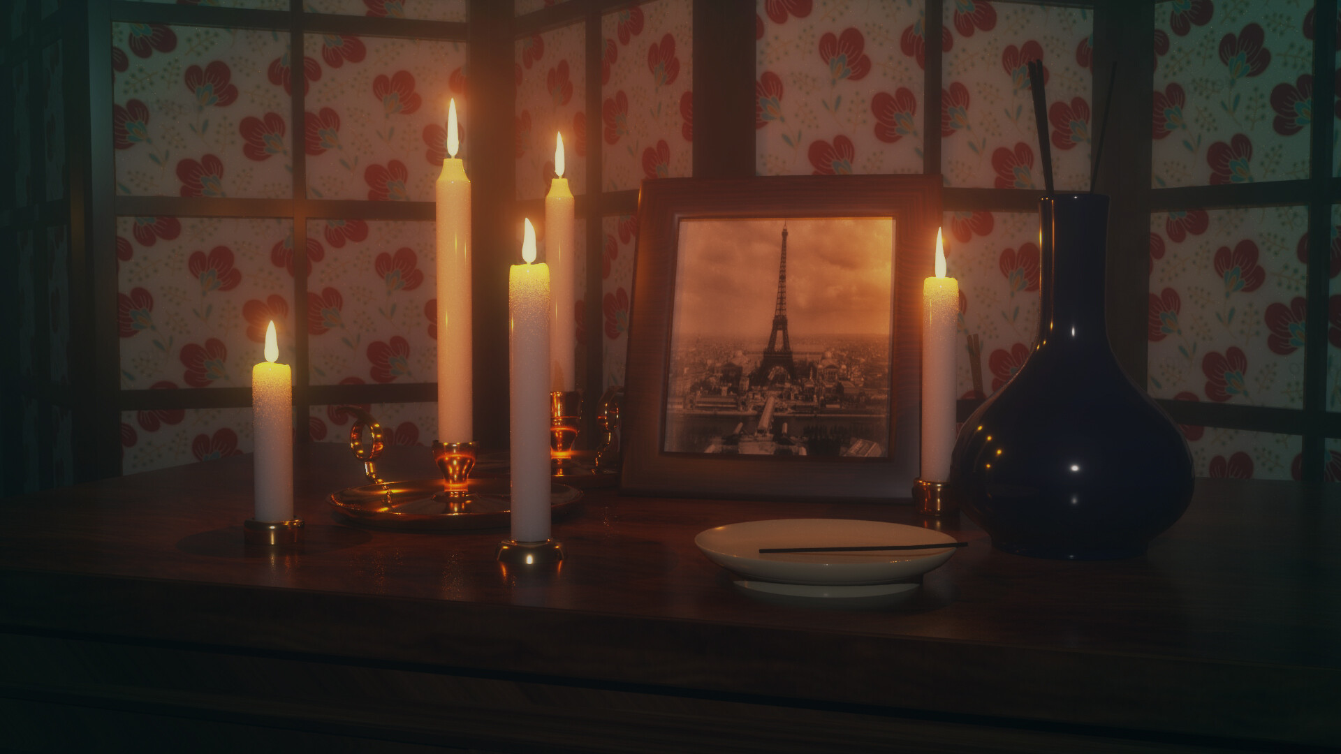 ArtStation - Candel Light Scene