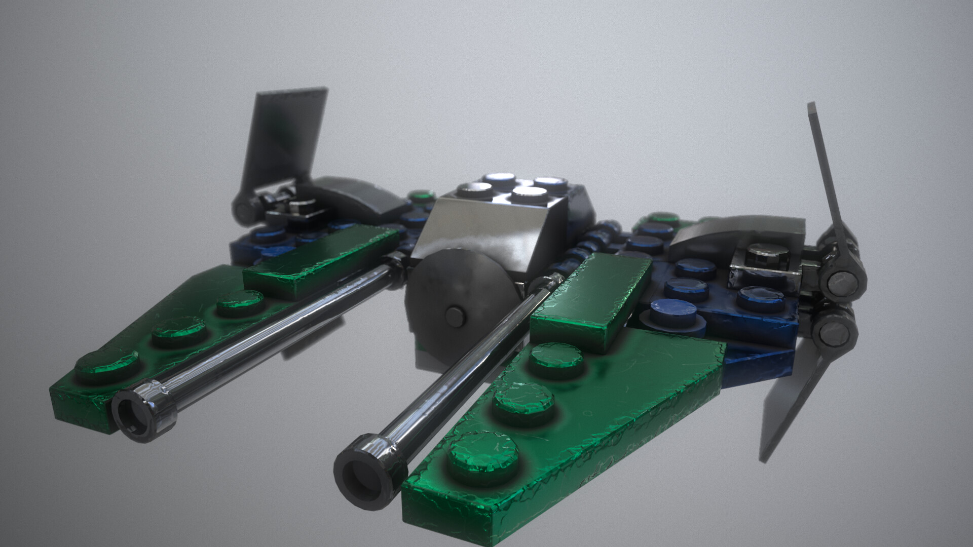 ArtStation - LEGO StarWars - Interceptor