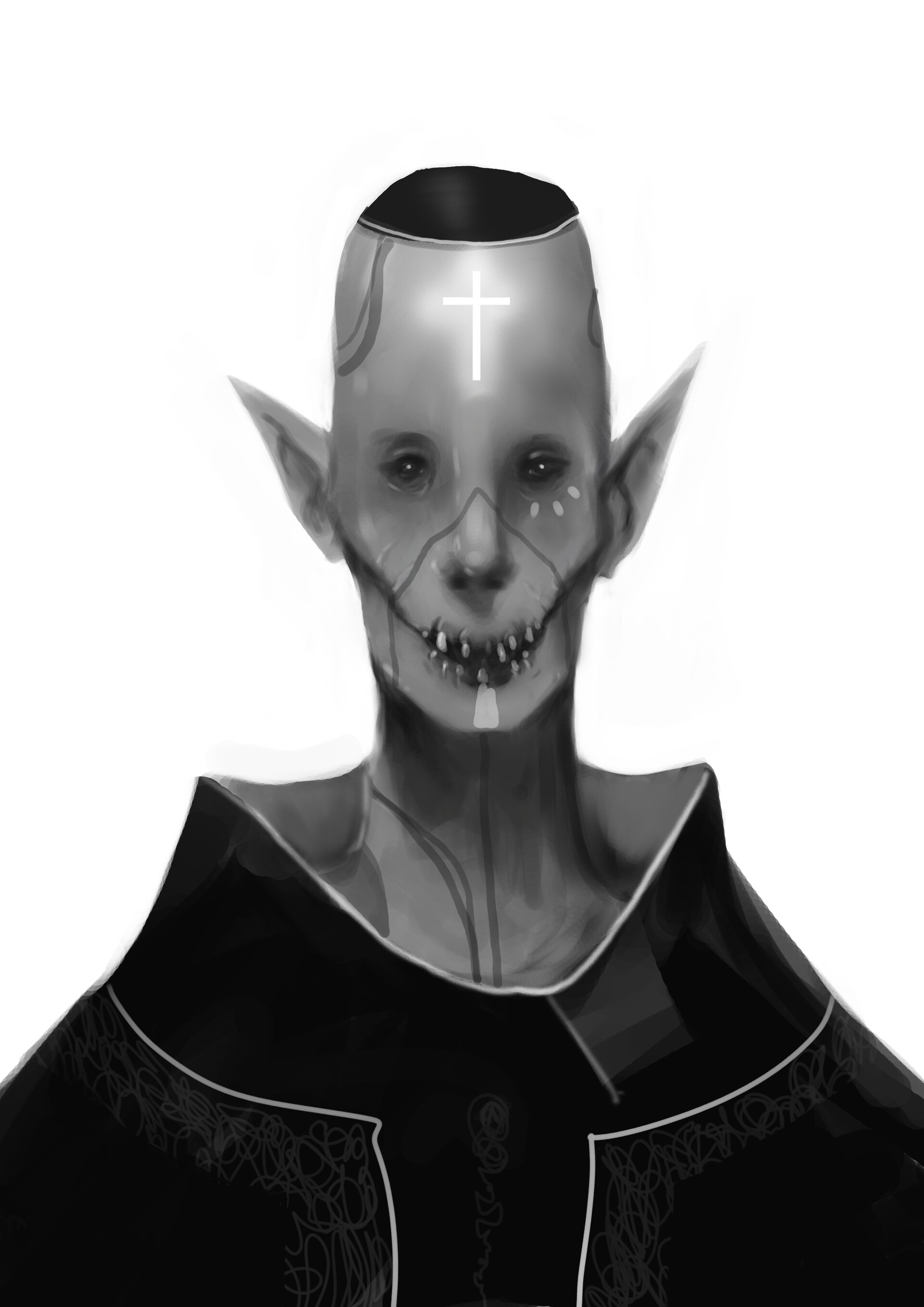 ArtStation - religious vampire