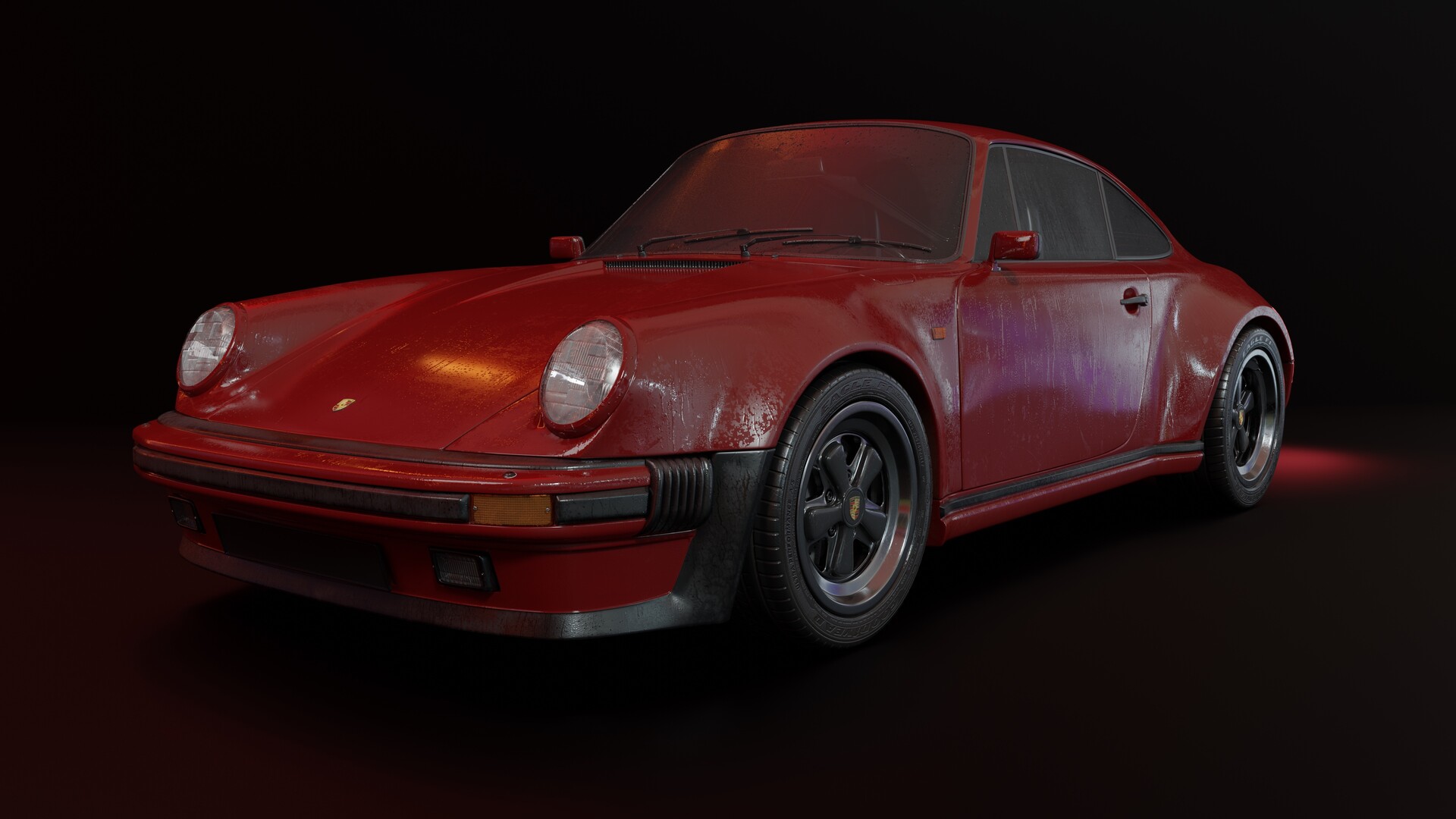 ArtStation - Porsche 911(930)