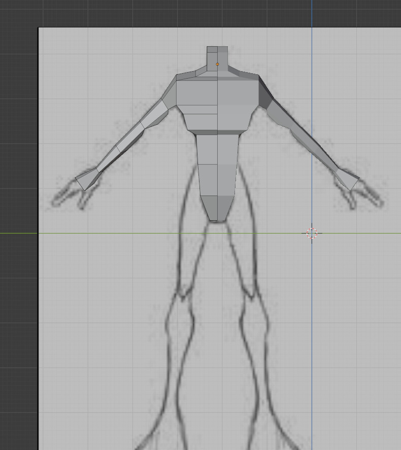 ArtStation - body with reference