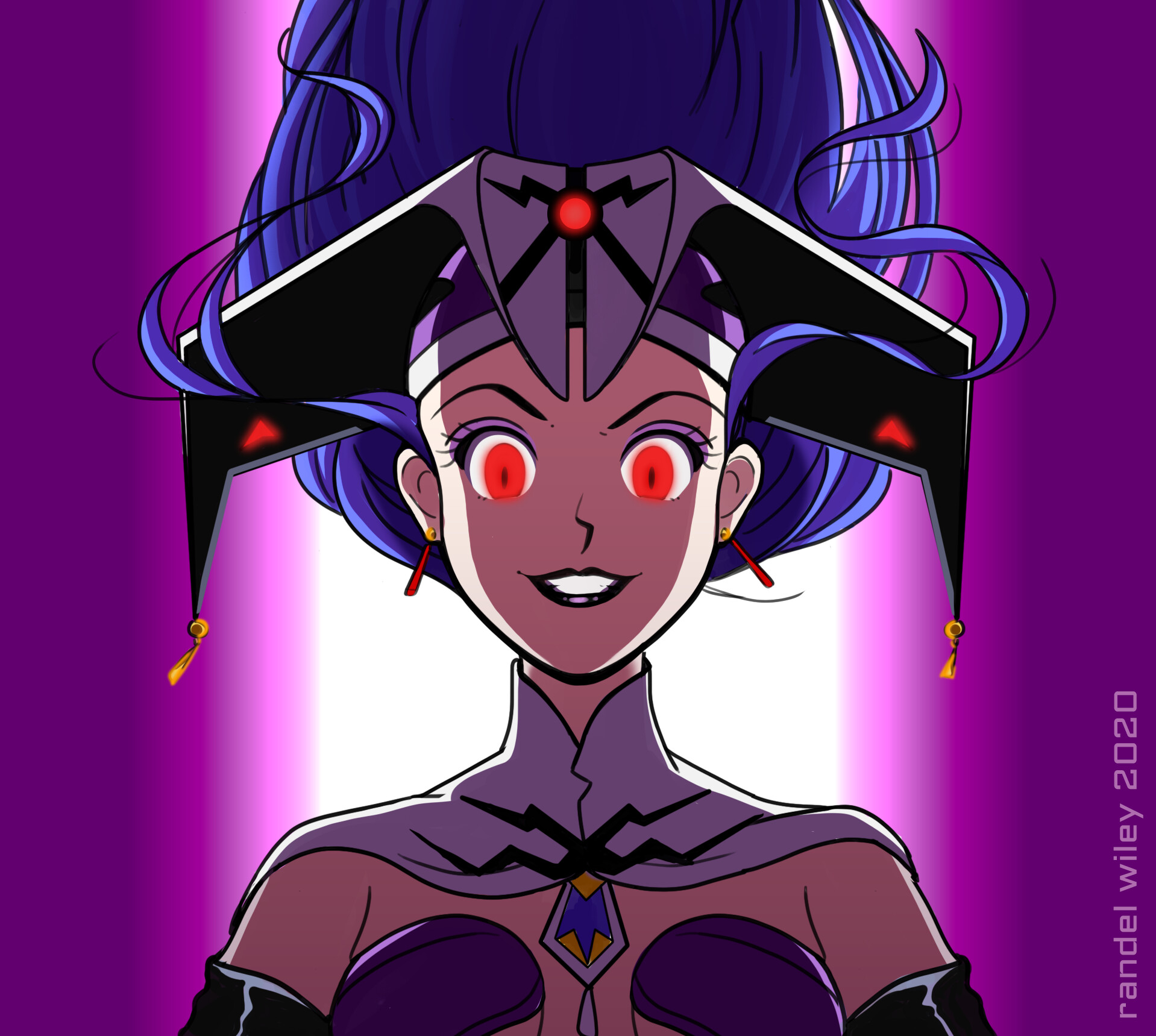 ArtStation - Dark Songstress Luna