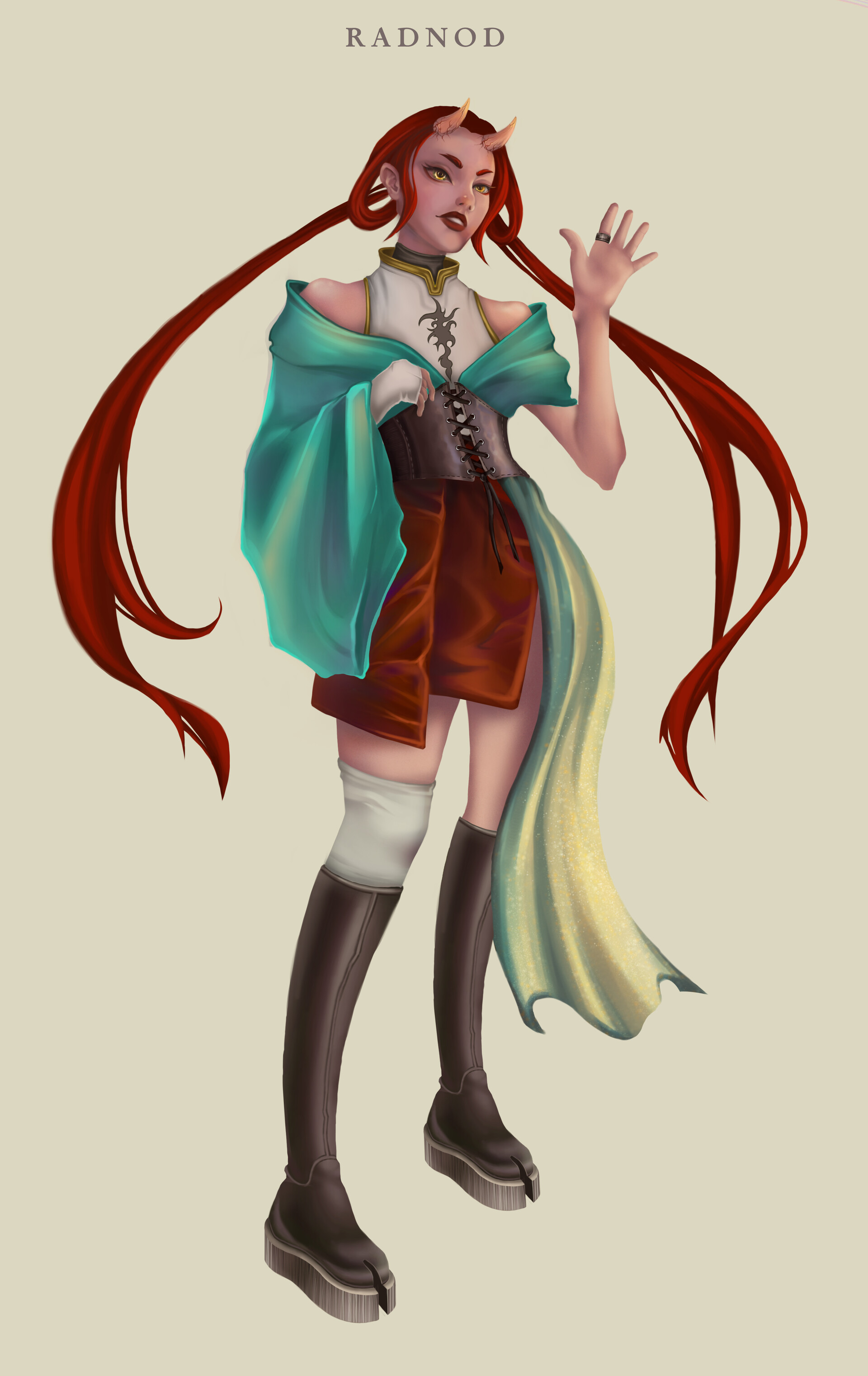 ArtStation - "Devil form"