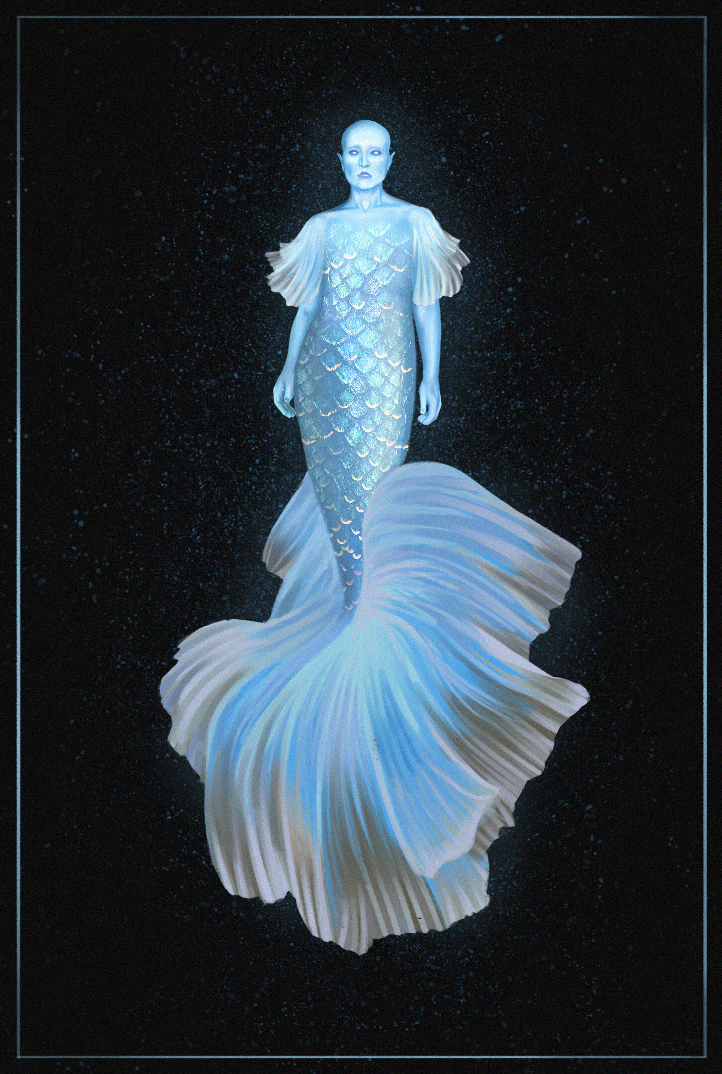 ArtStation - Deep Sea Mermaid