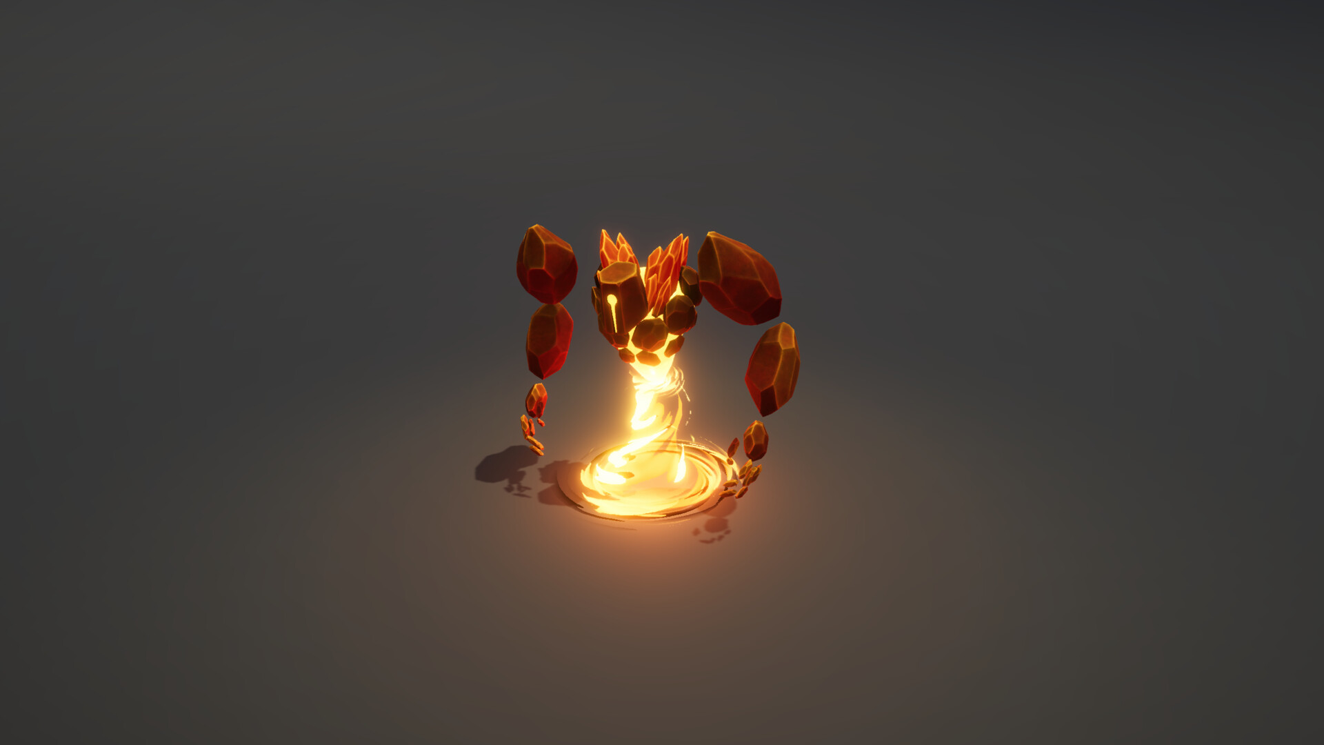 Pedro Bezerra - Fire Demon Model, Textures and VFX - Runewatch