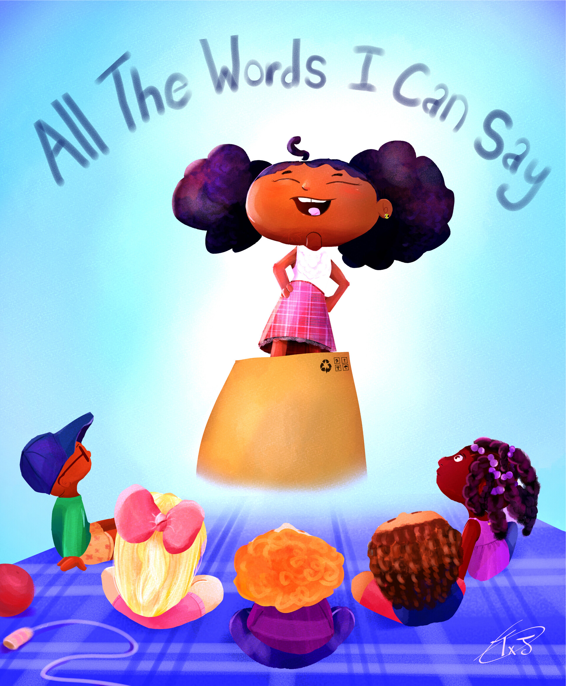 ArtStation - All The Words I Can Say