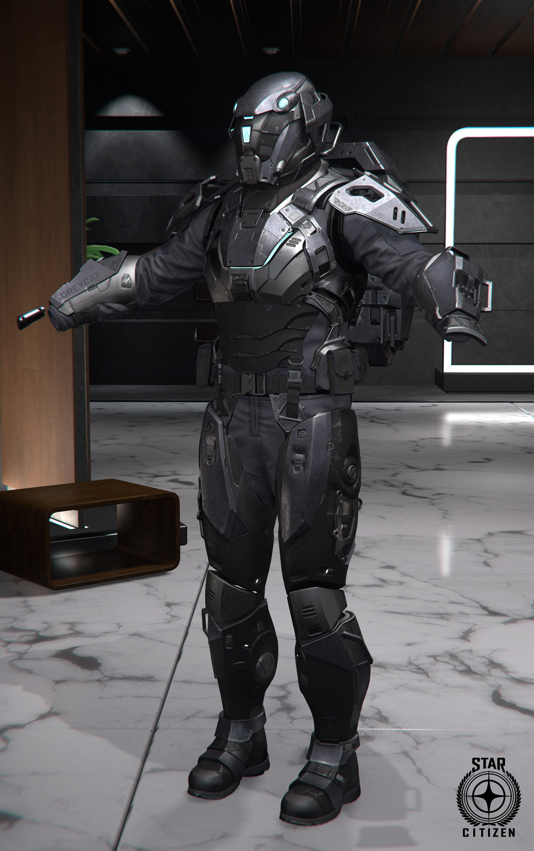 Kun Dong - Greycat Armor - RIS - Star Citizen