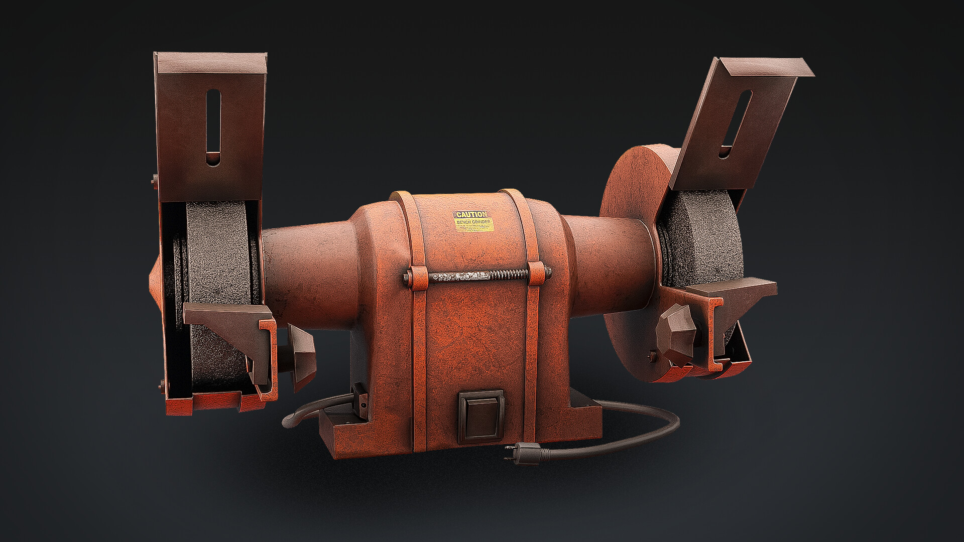 ArtStation - Bench grinder