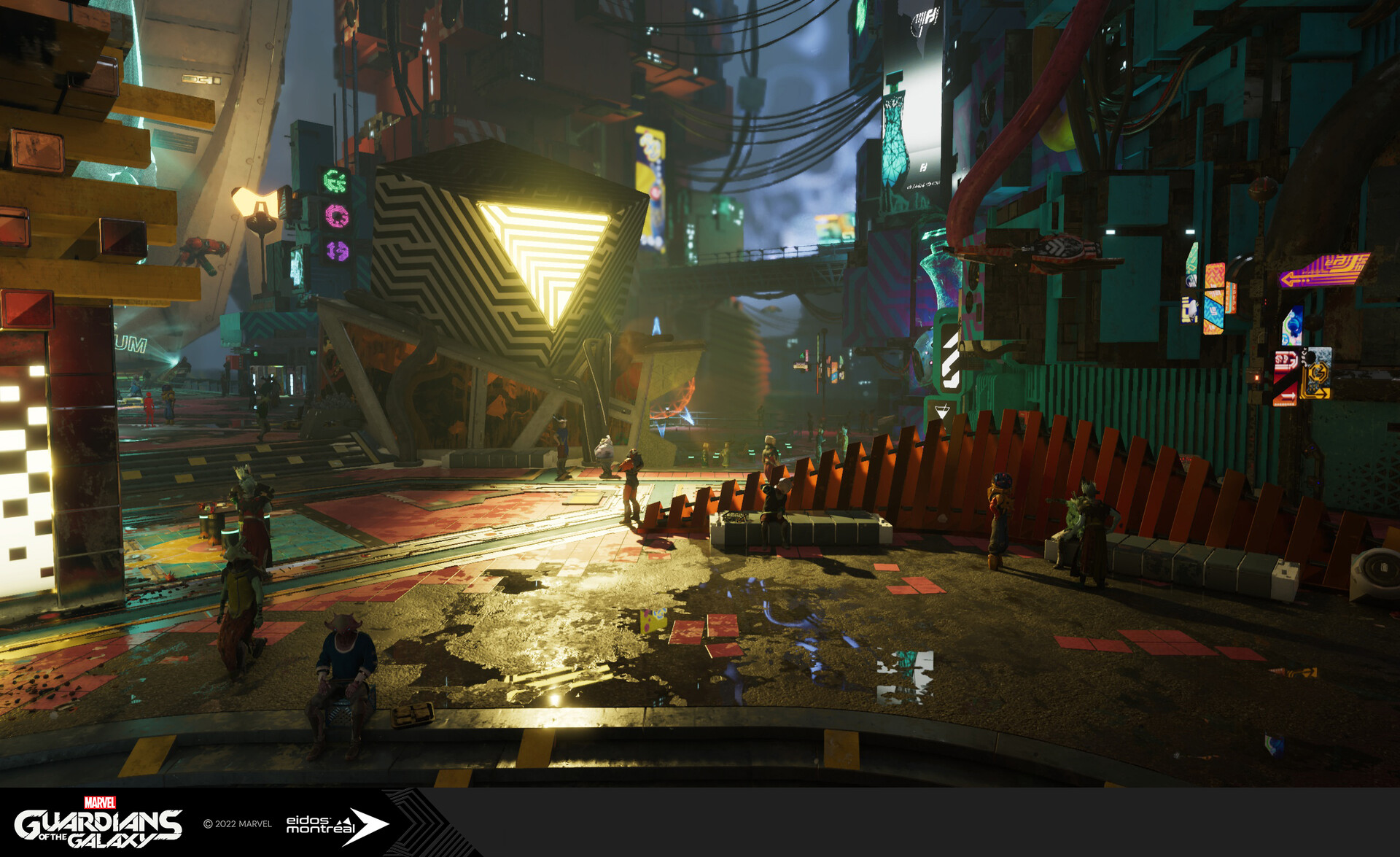 Marvel’s Guardians of the Galaxy — Knowhere — Various sections by ...