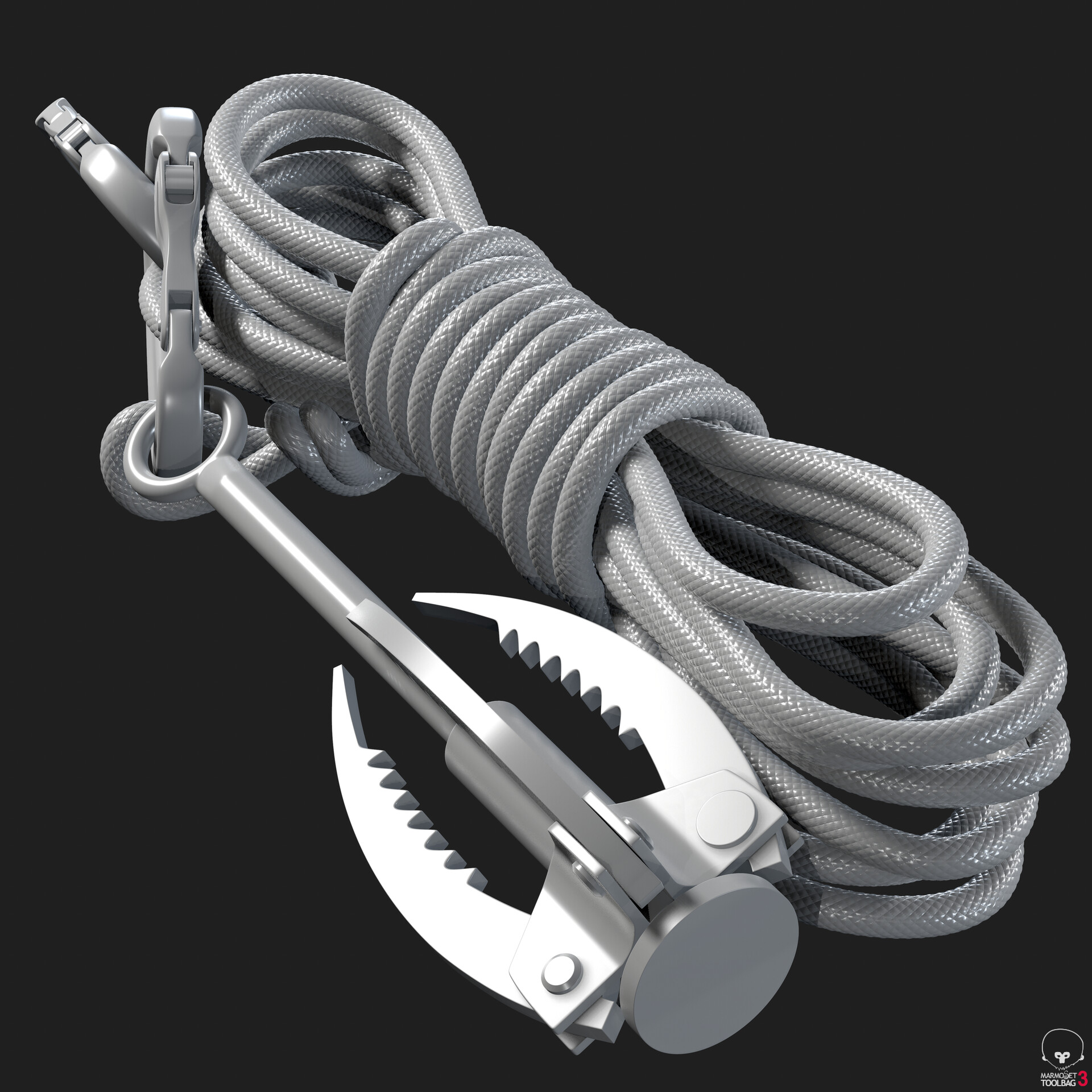 ArtStation - 【High Poly】Rock Climbing Tool