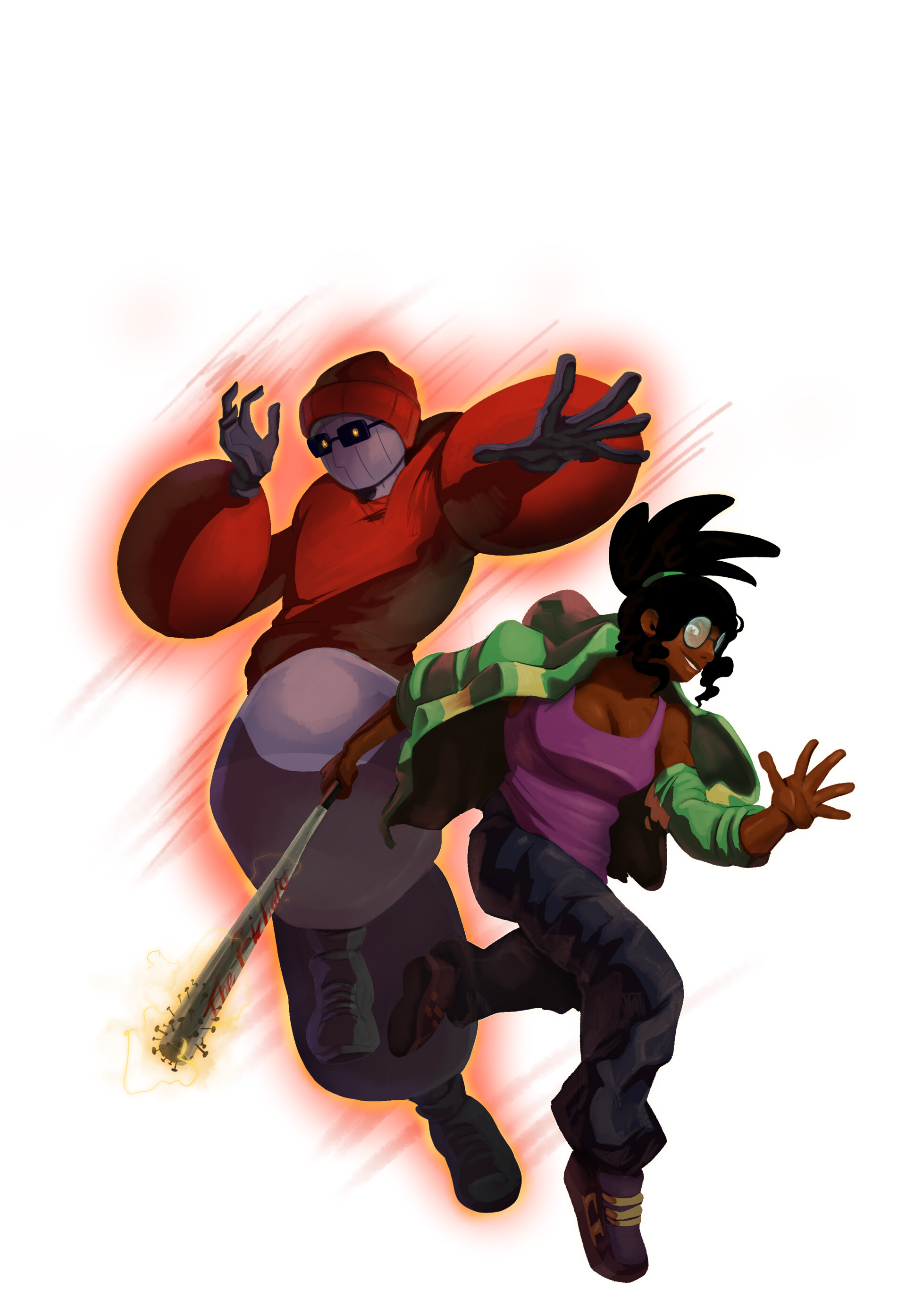 ArtStation - Character design- Red