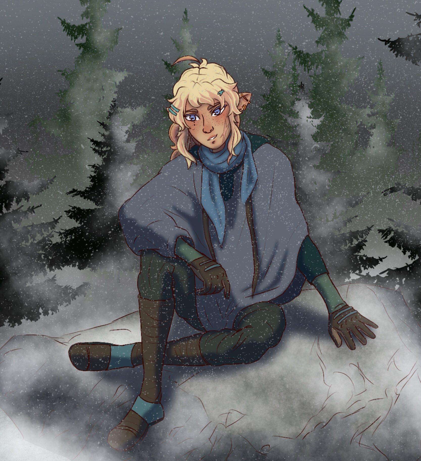 ArtStation - Poncho is back!