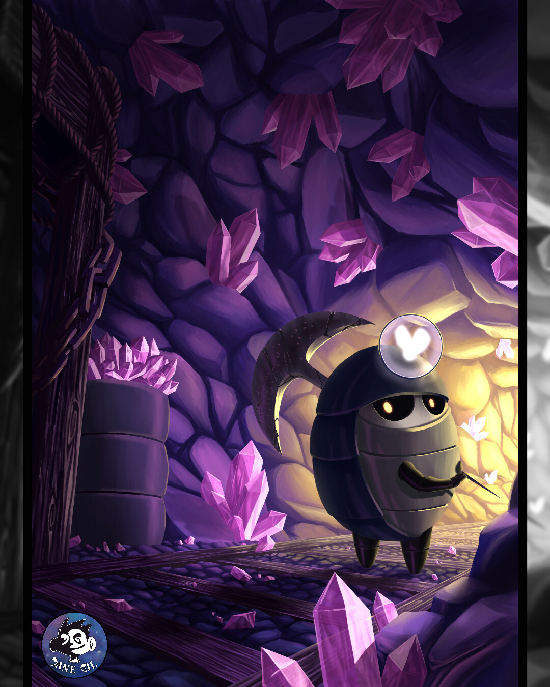 ArtStation - Fan art Myla - Hollow Knight