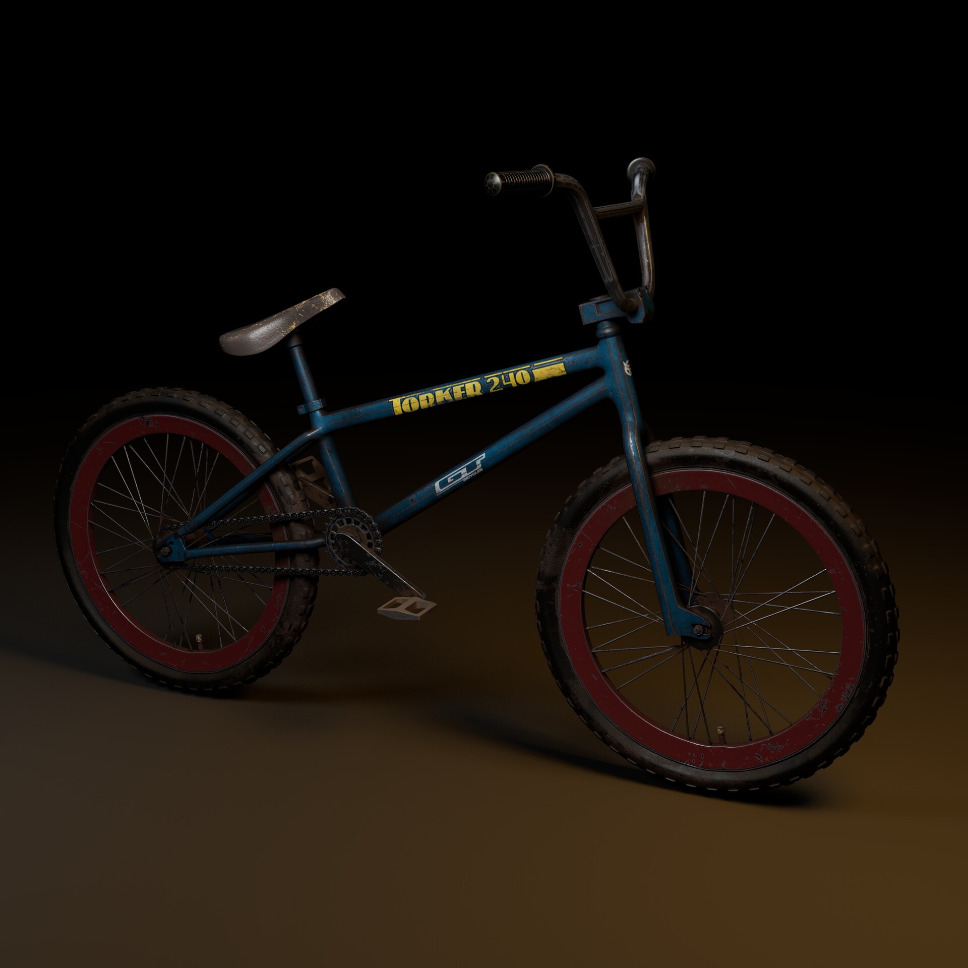 ArtStation - BMX CYCLE 3D MODEL
