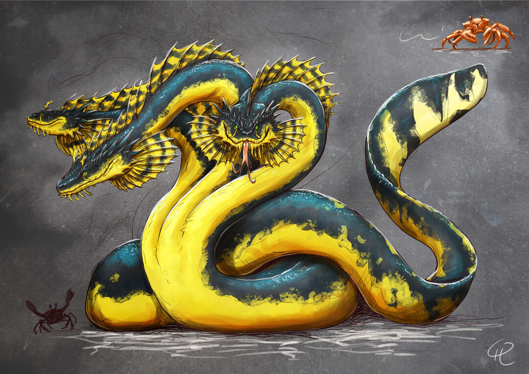 Si'yann - The Hydra - concept sketches