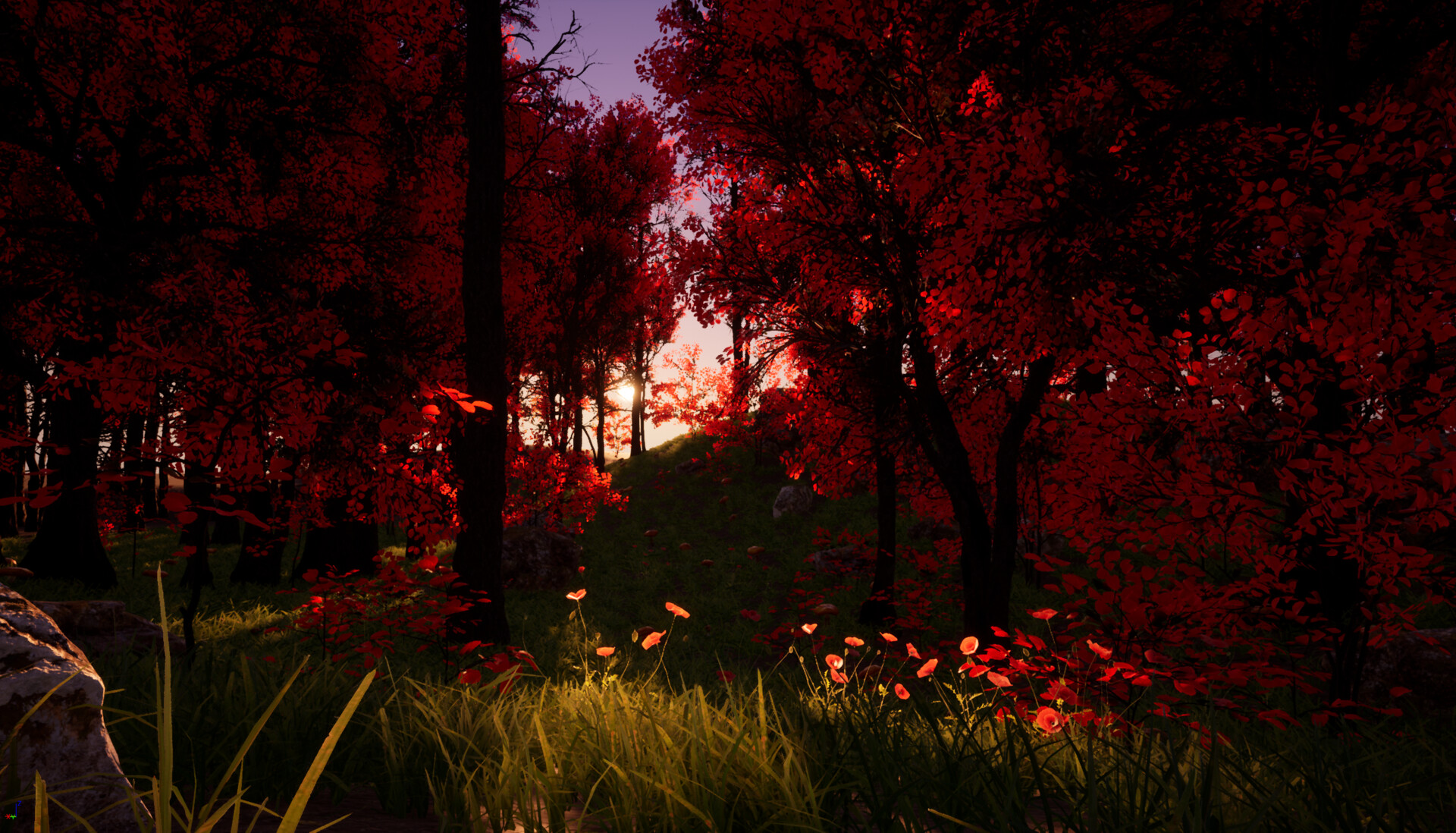 ArtStation - Red forest- Unreal 5