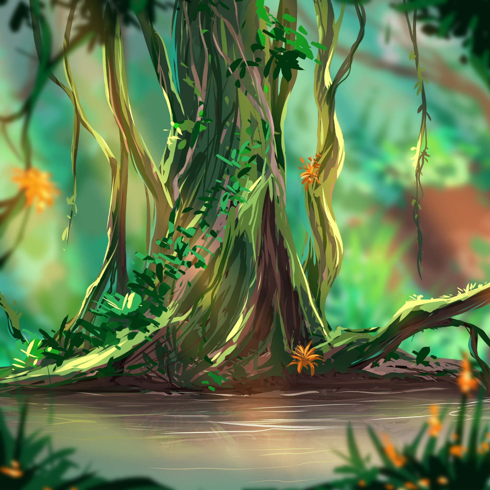 ArtStation - Nature concept art