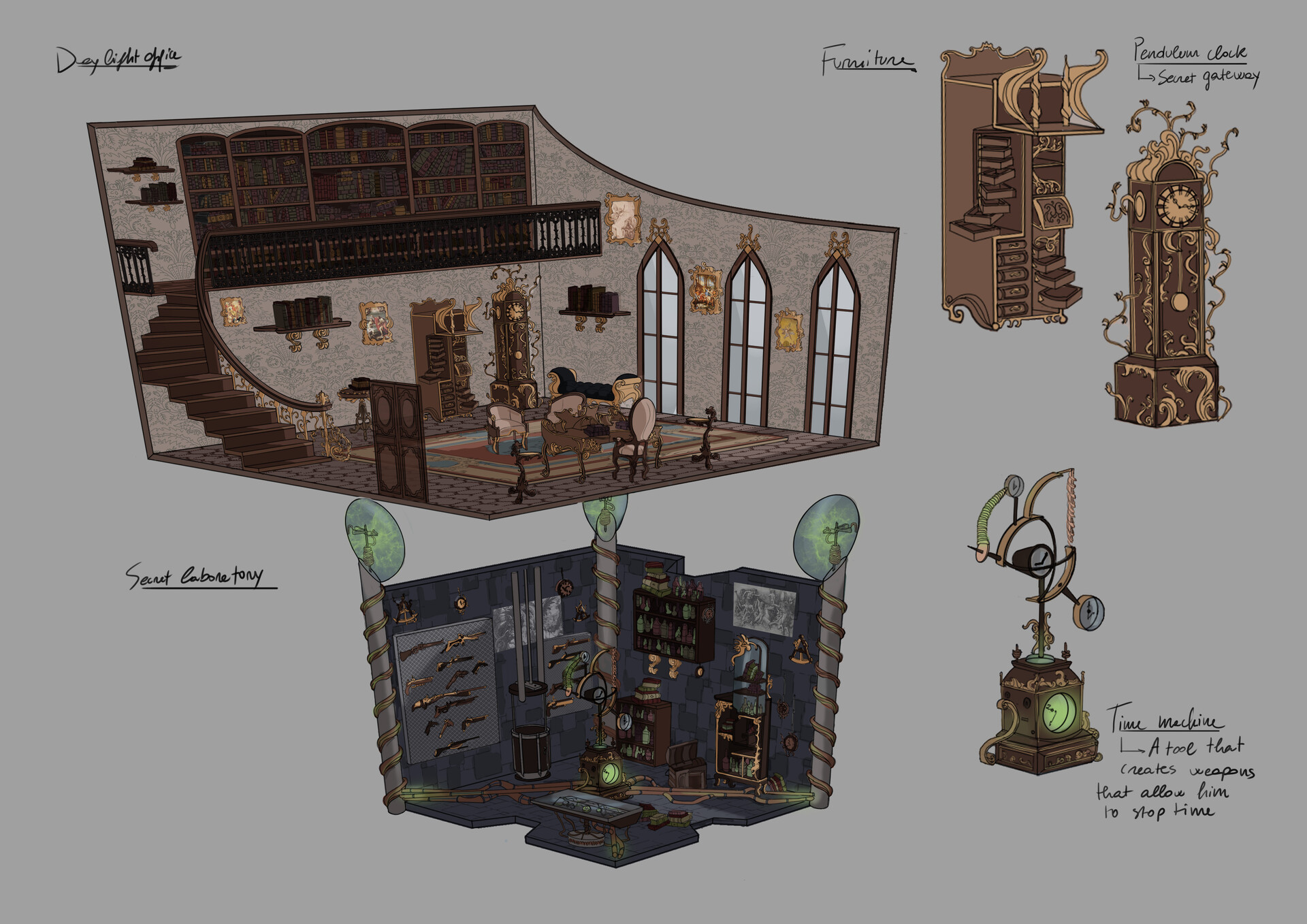 van helsing frankenstein lab