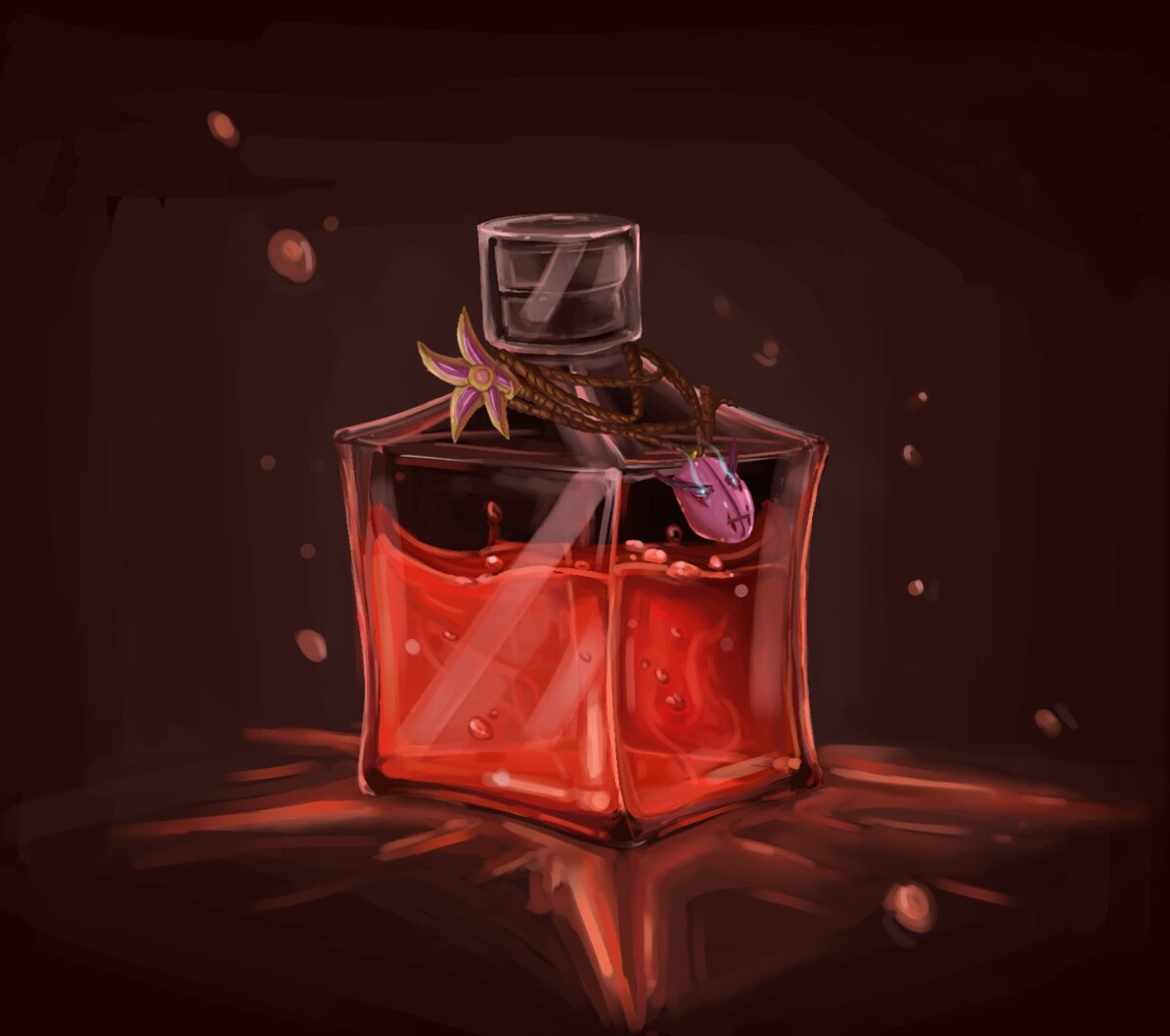 ArtStation - demon flask, casual graphics