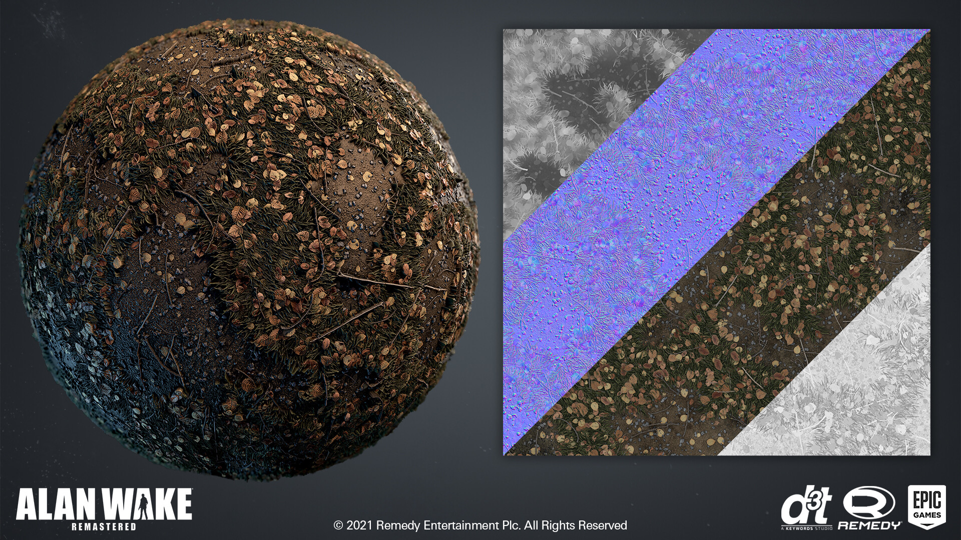 d3t Ltd / Coconut Lizard - Alan Wake Remastered - Textures / Materials