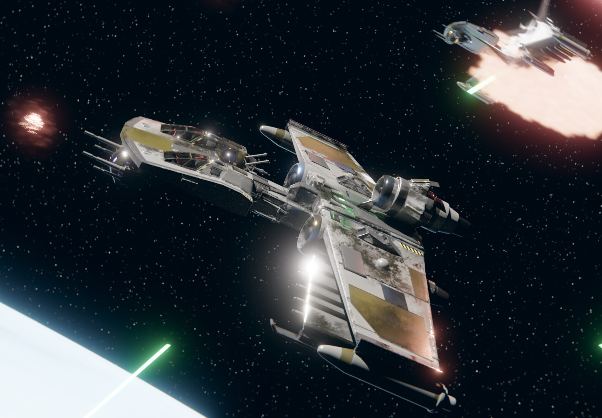 ArtStation - K-wings, from the 90s Star Wars EU novels