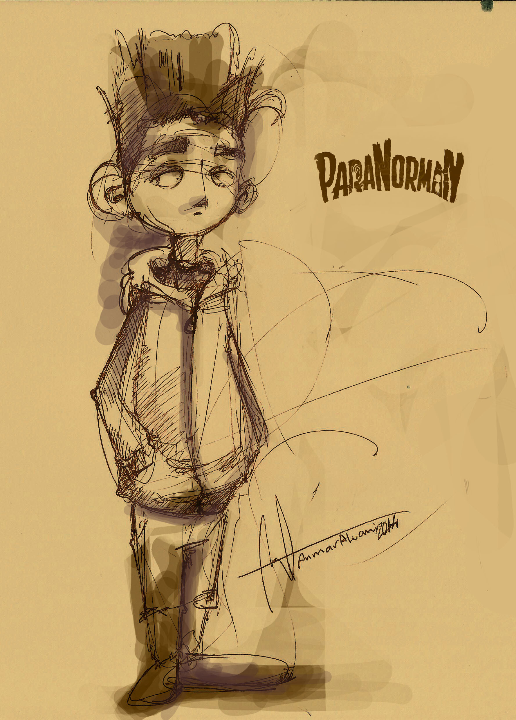 ArtStation - PARANORMAN (Boy)