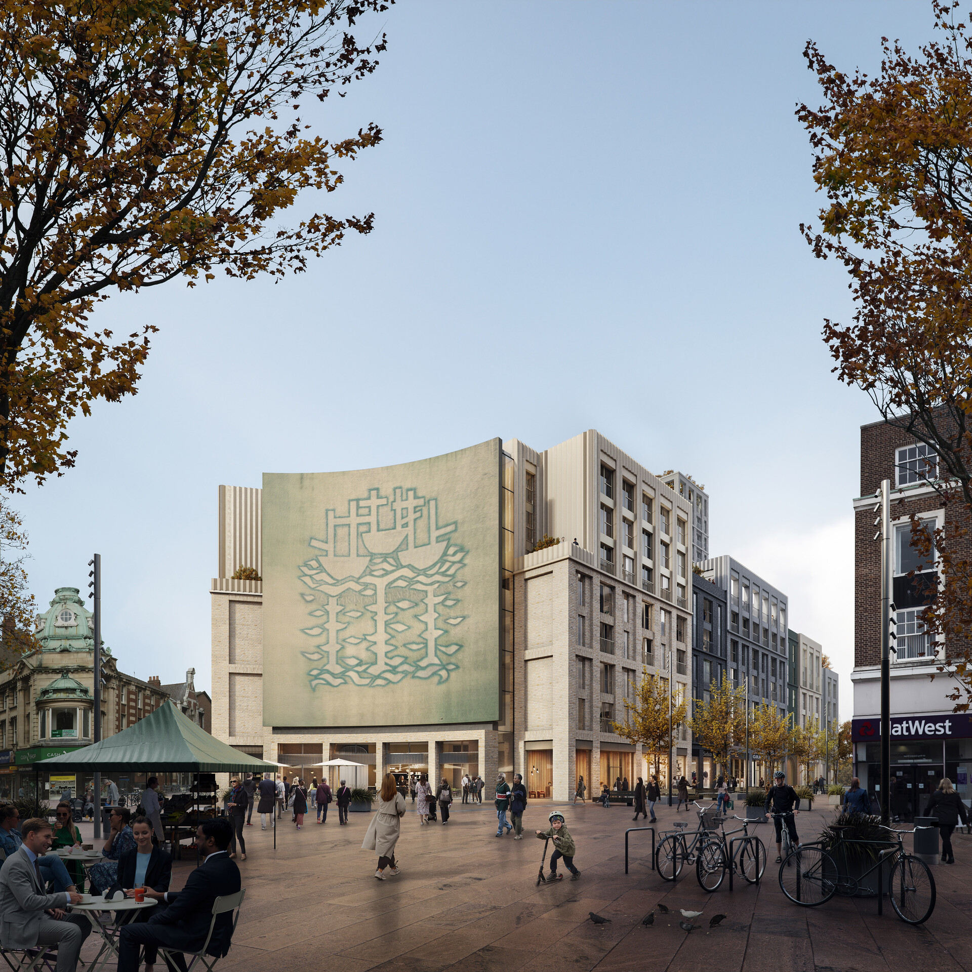 Graph Visual Studio - Albion Square in Hull