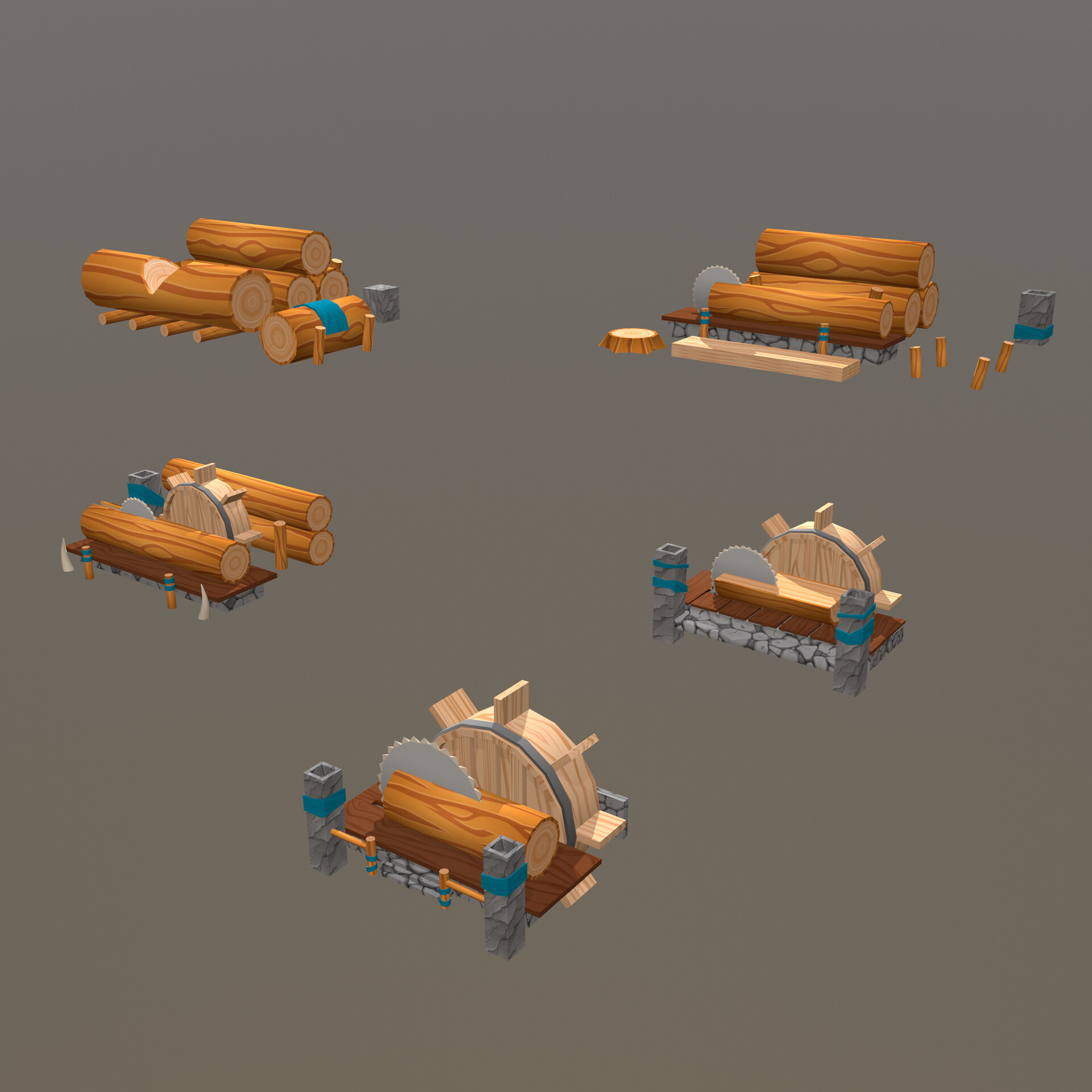 ArtStation - Sawmill