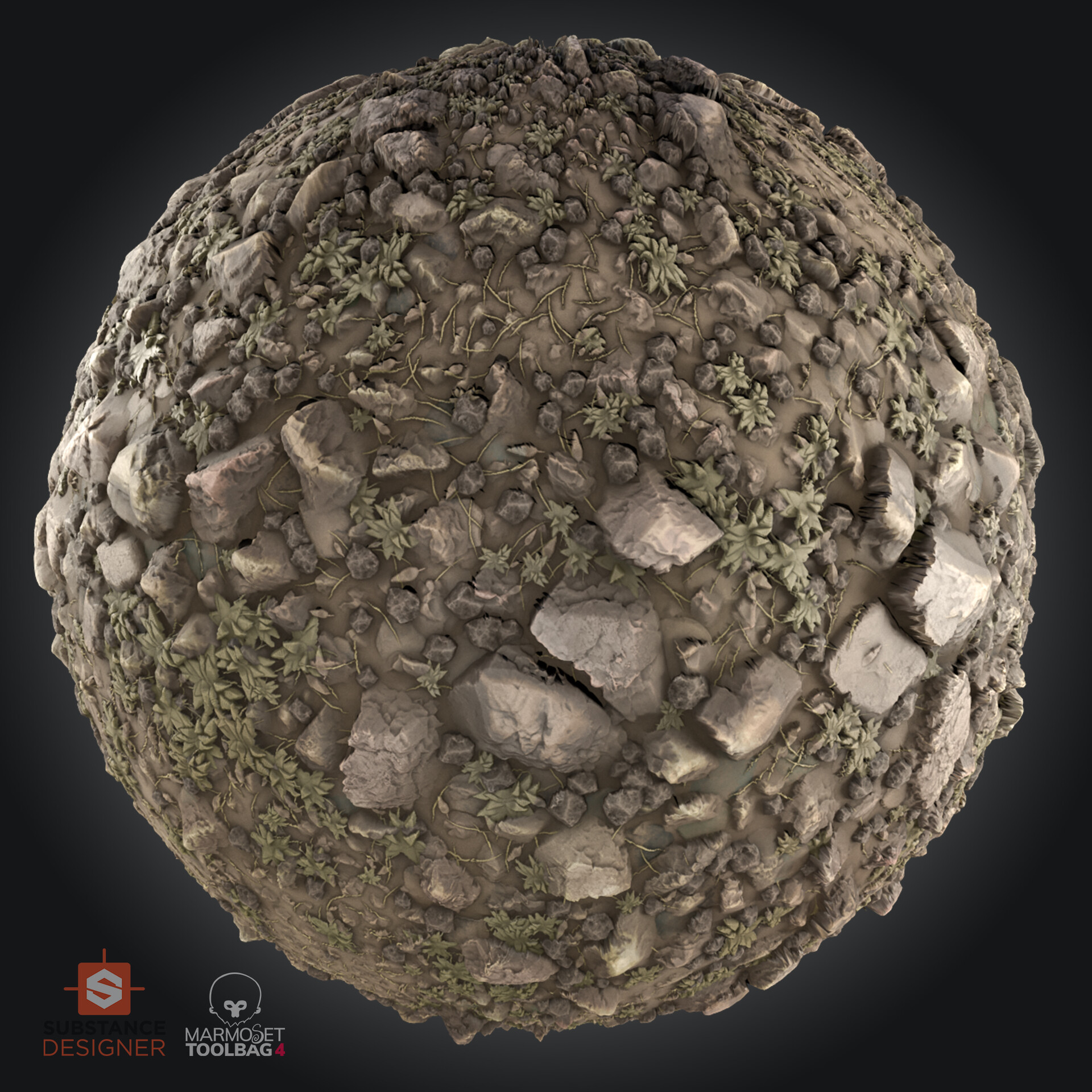 ArtStation - mountain material