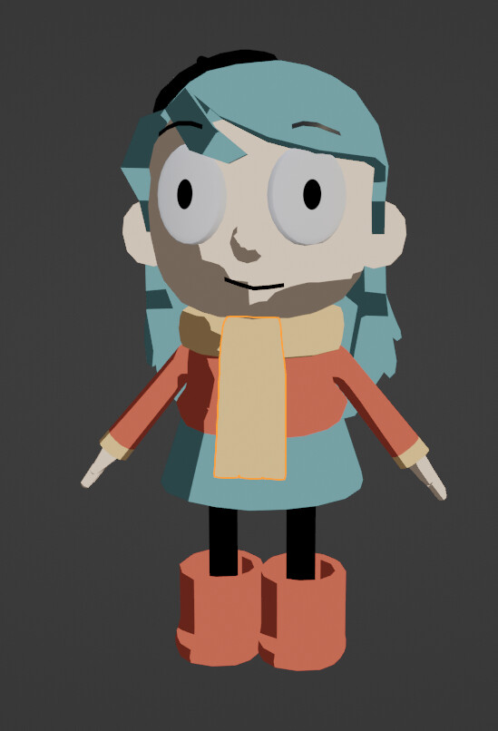 ArtStation - Toon HIlda Rig