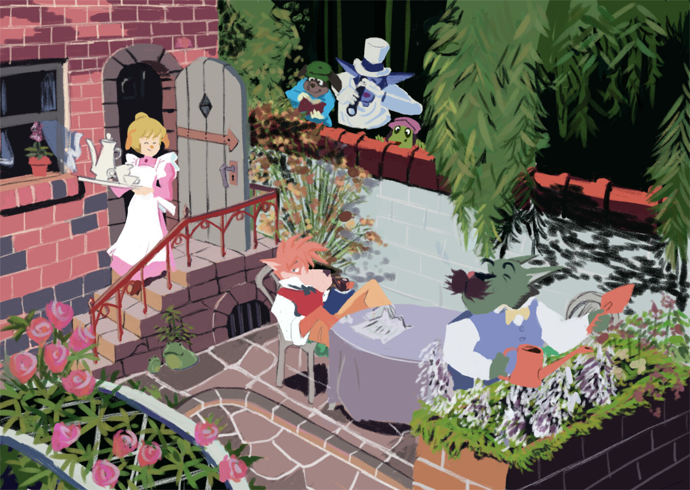 ArtStation - 2020 Color Study 2 - Studio Ghibli