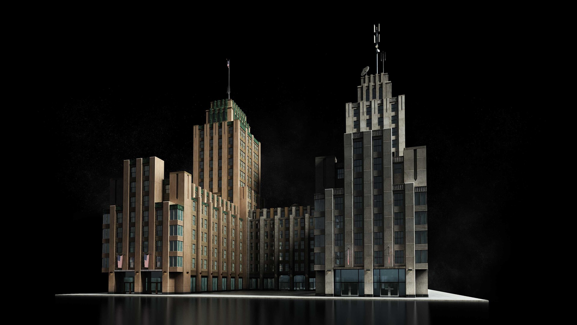 KitBash3D - MANHATTAN - 3D Asset Kit