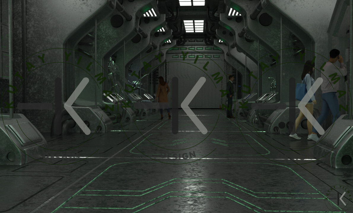 ArtStation - matrix museum