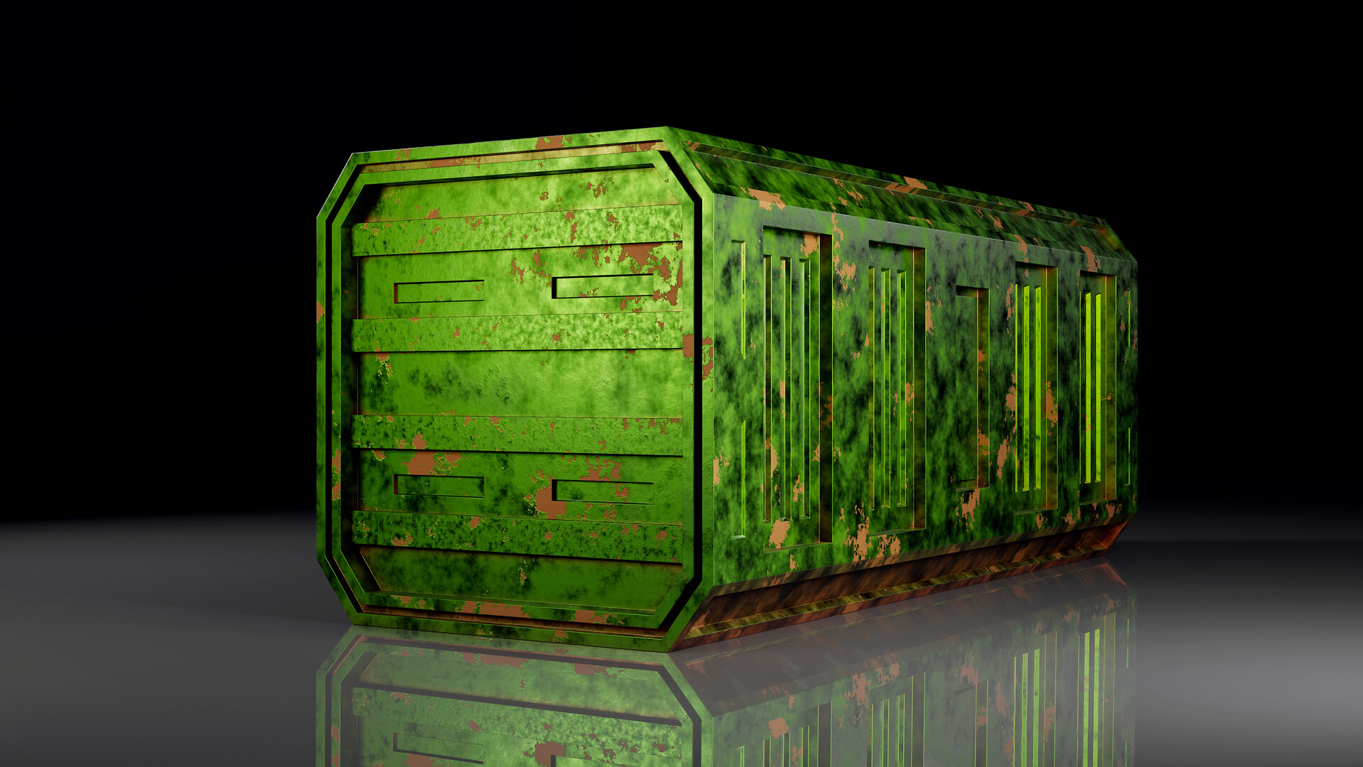 ArtStation - Rusty Container