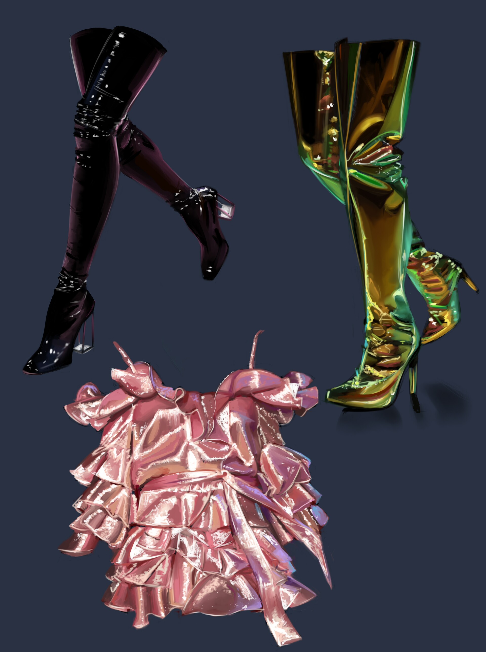 ArtStation - Fashion study