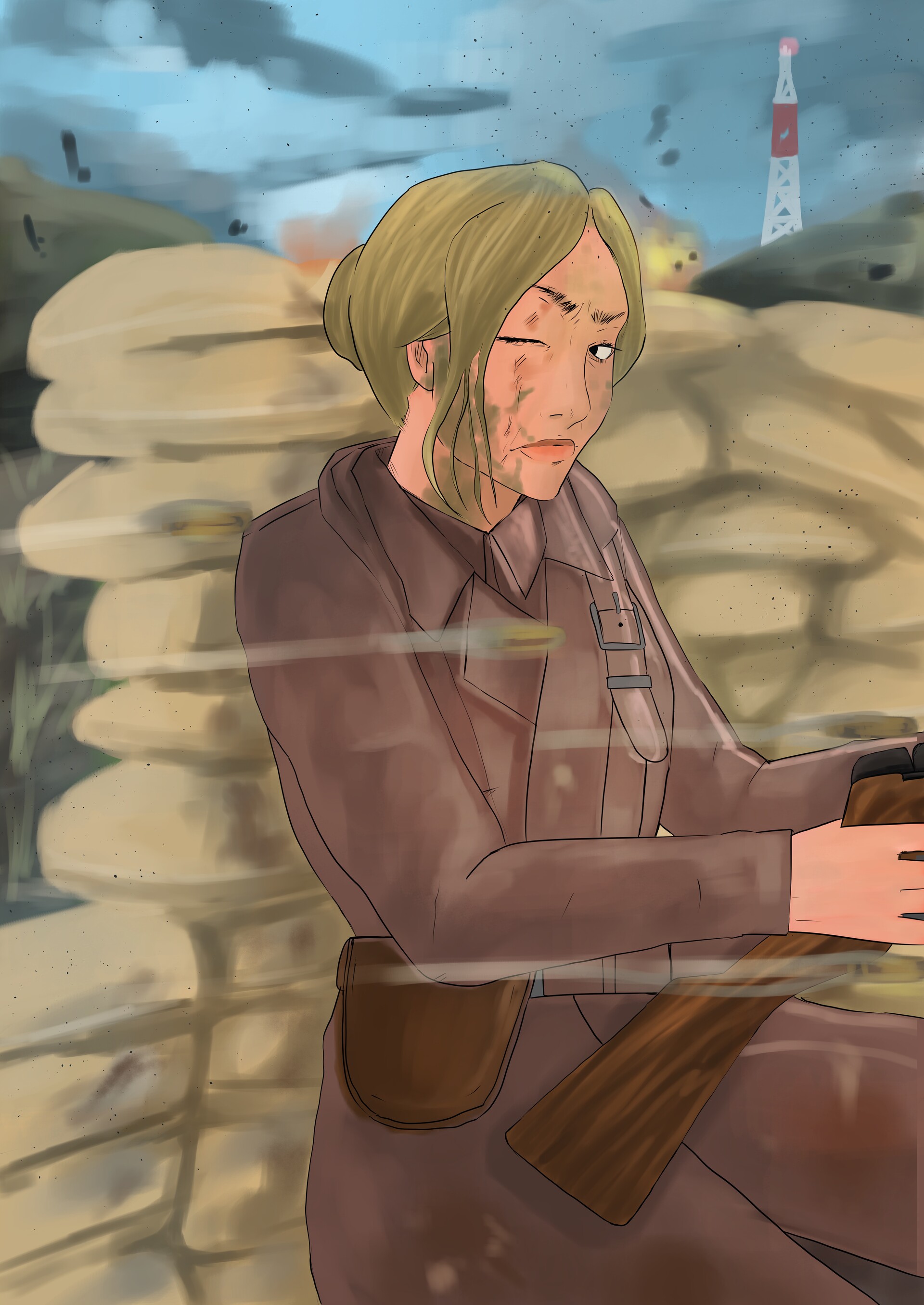 ArtStation - Akemi - Battlefield V