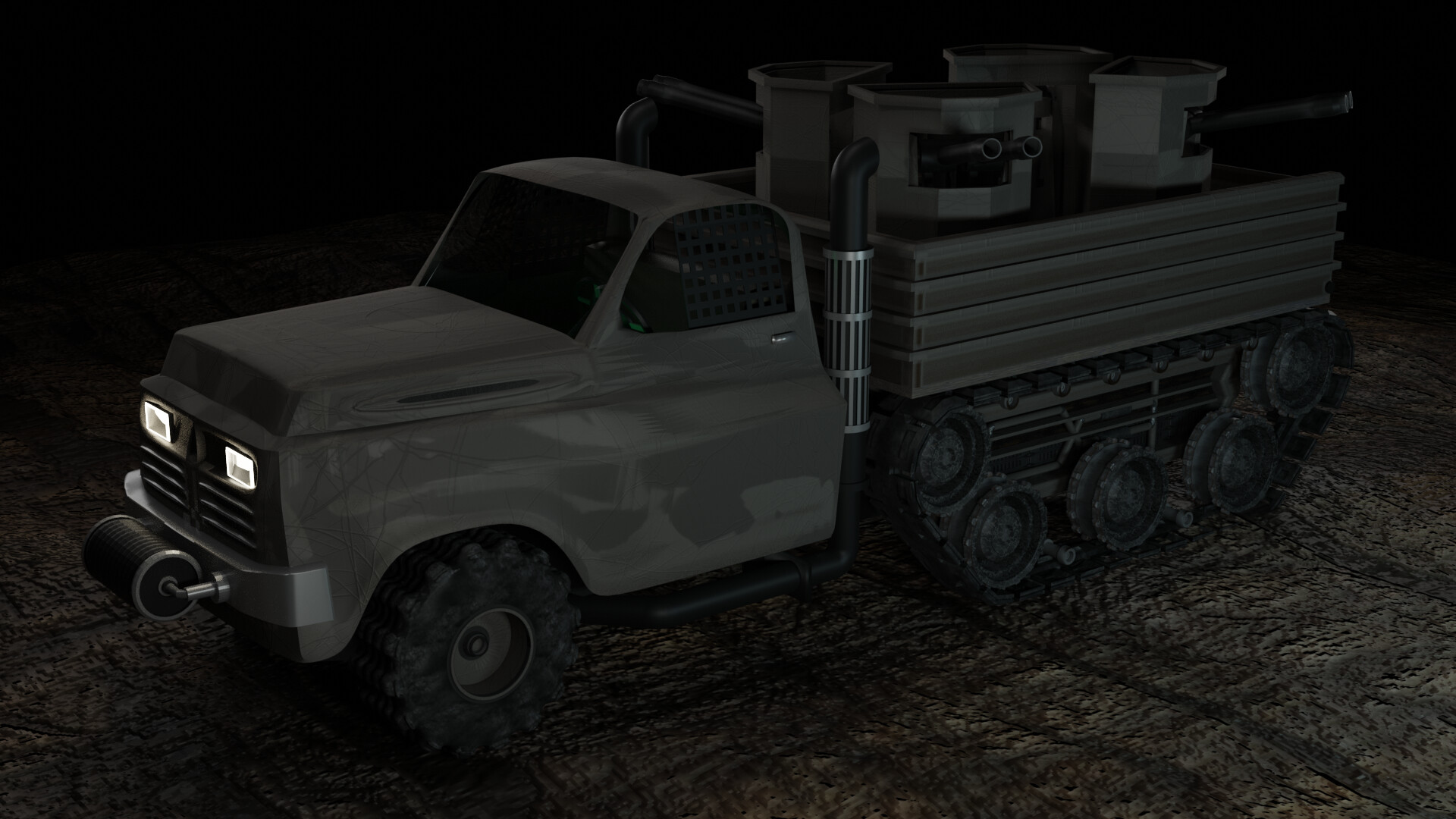 ArtStation - Air Defense Vehicle