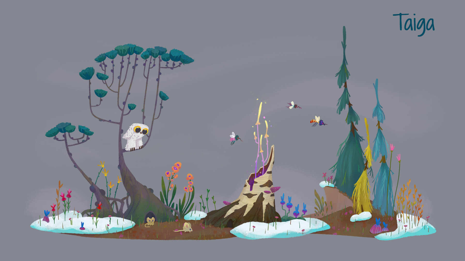 ArtStation - Beautiful taiga