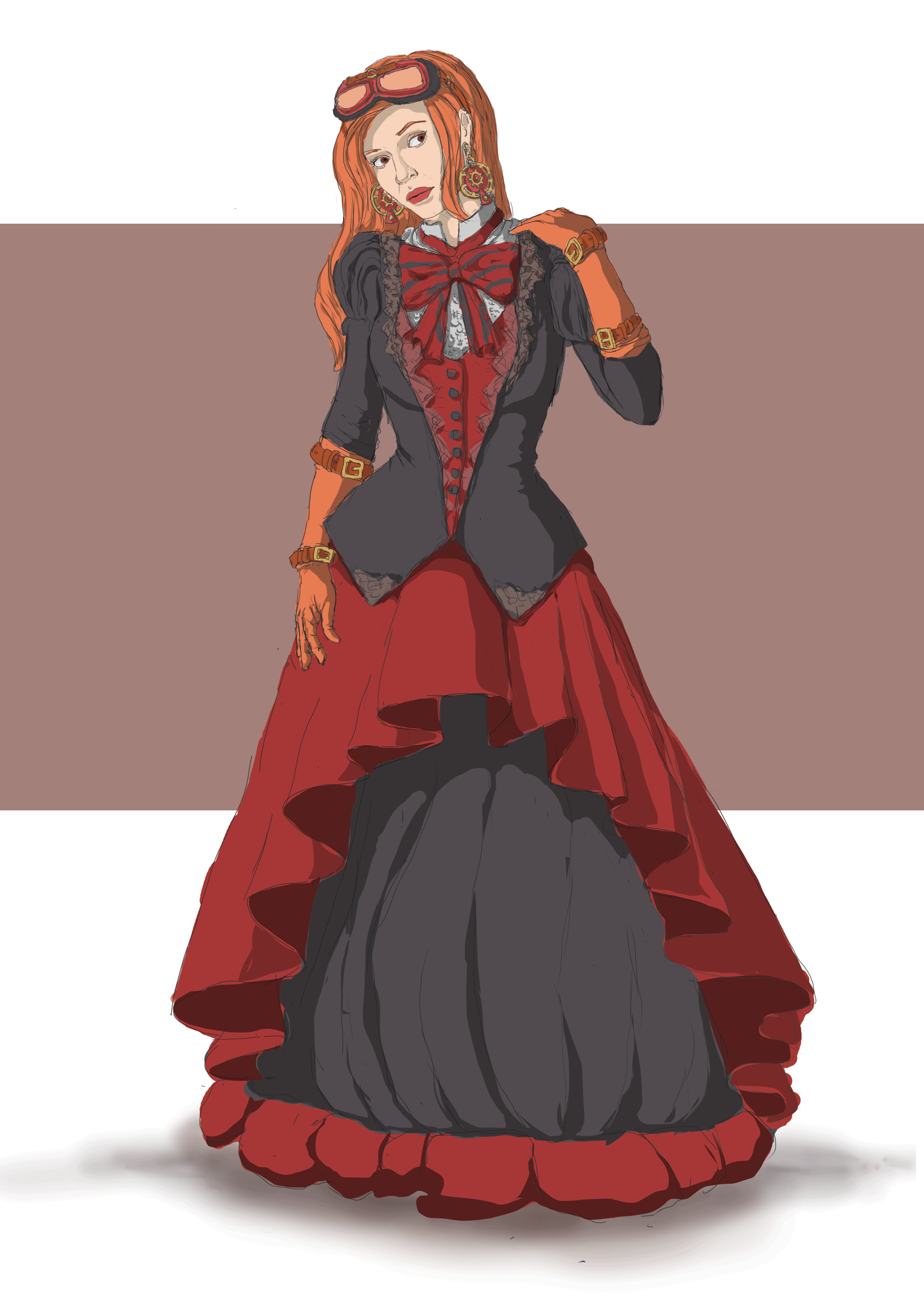 anime victorian girl
