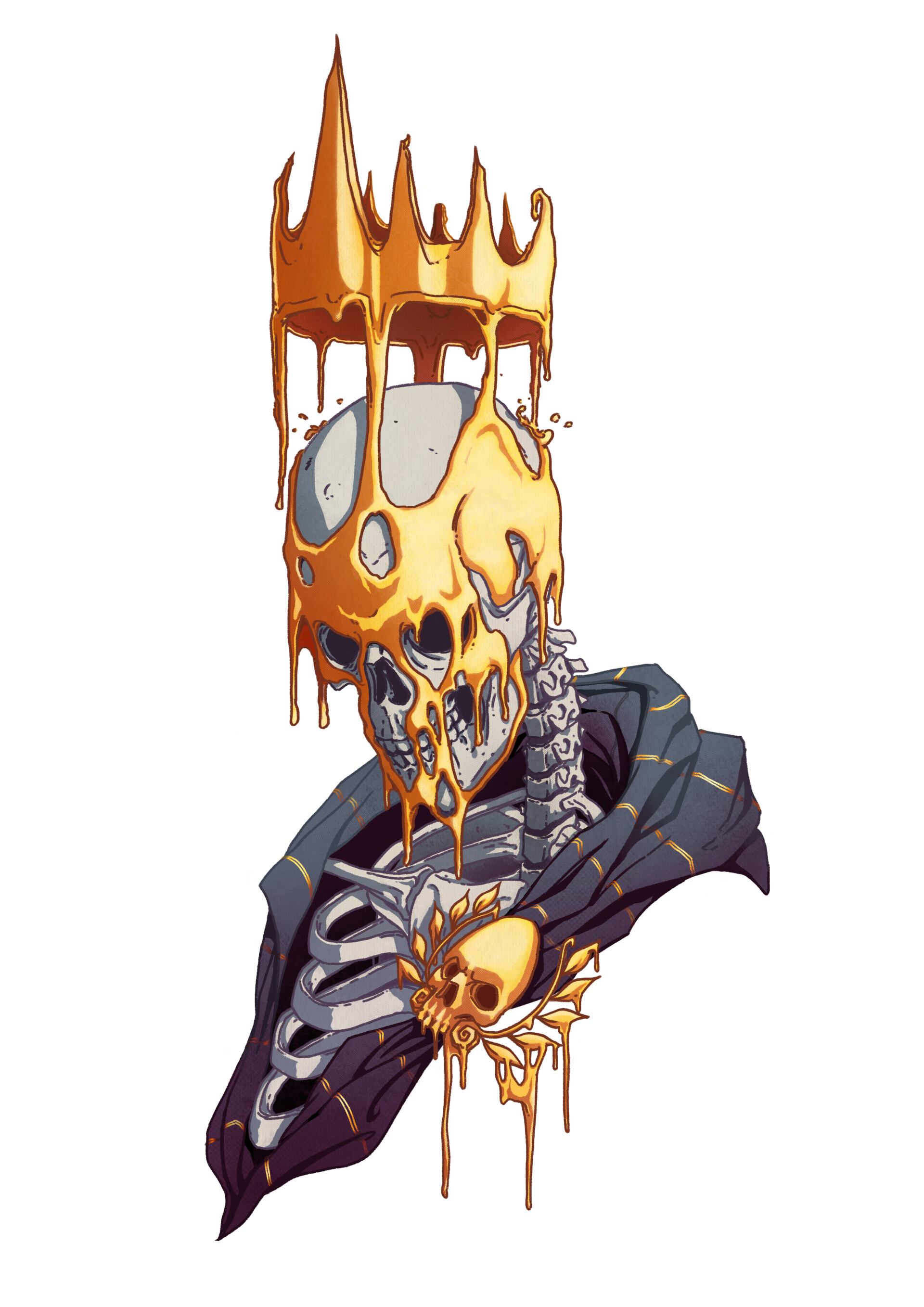 ArtStation - Skeleton King Midas
