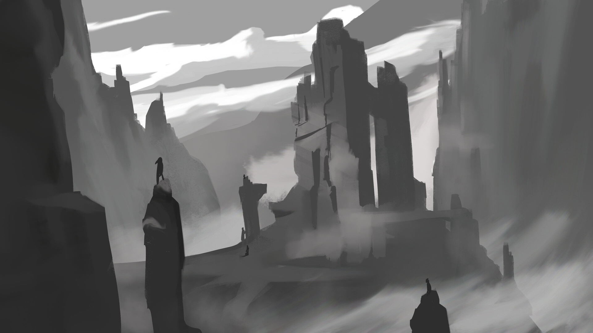 ArtStation - Concept art game