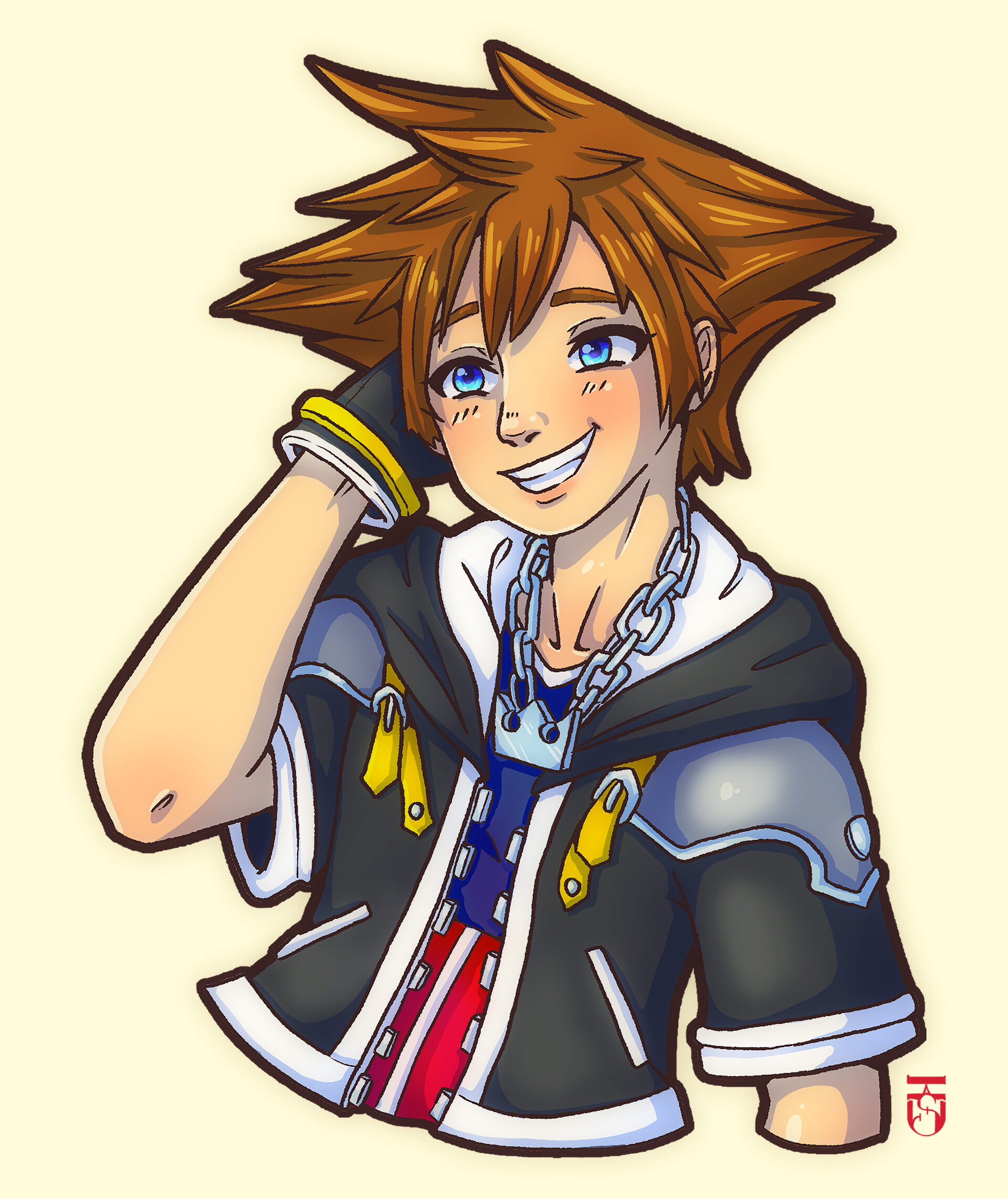 ArtStation - Sora Kingdom Hearts