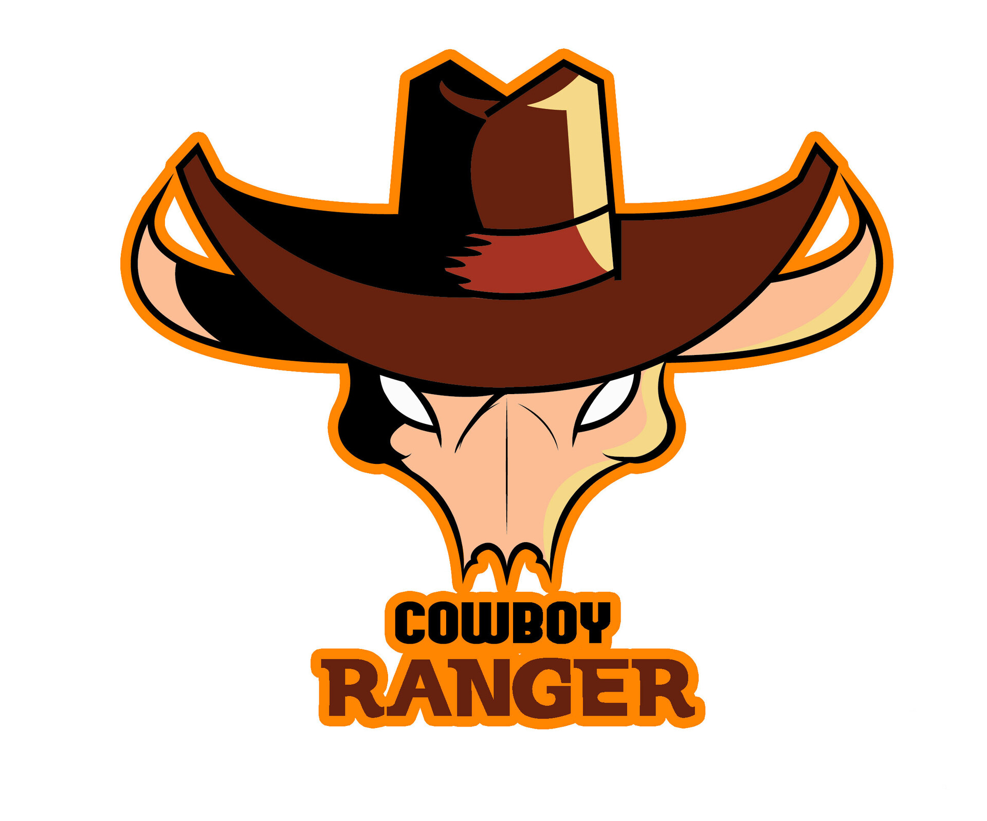 ArtStation - Cowbow Ranger Logo