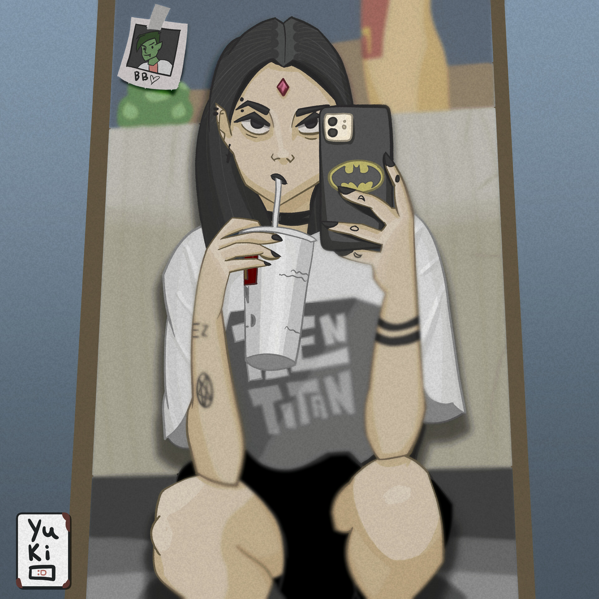 ArtStation - Raven: Mirror Shot