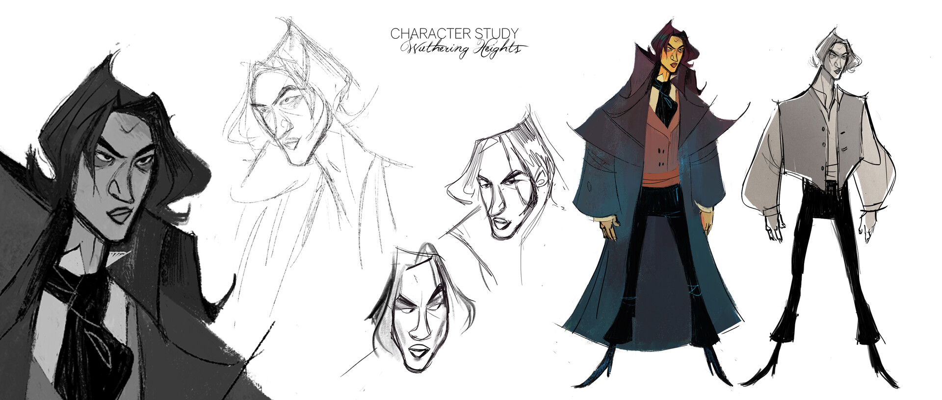 Wuthering Heights Heathcliff Drawing