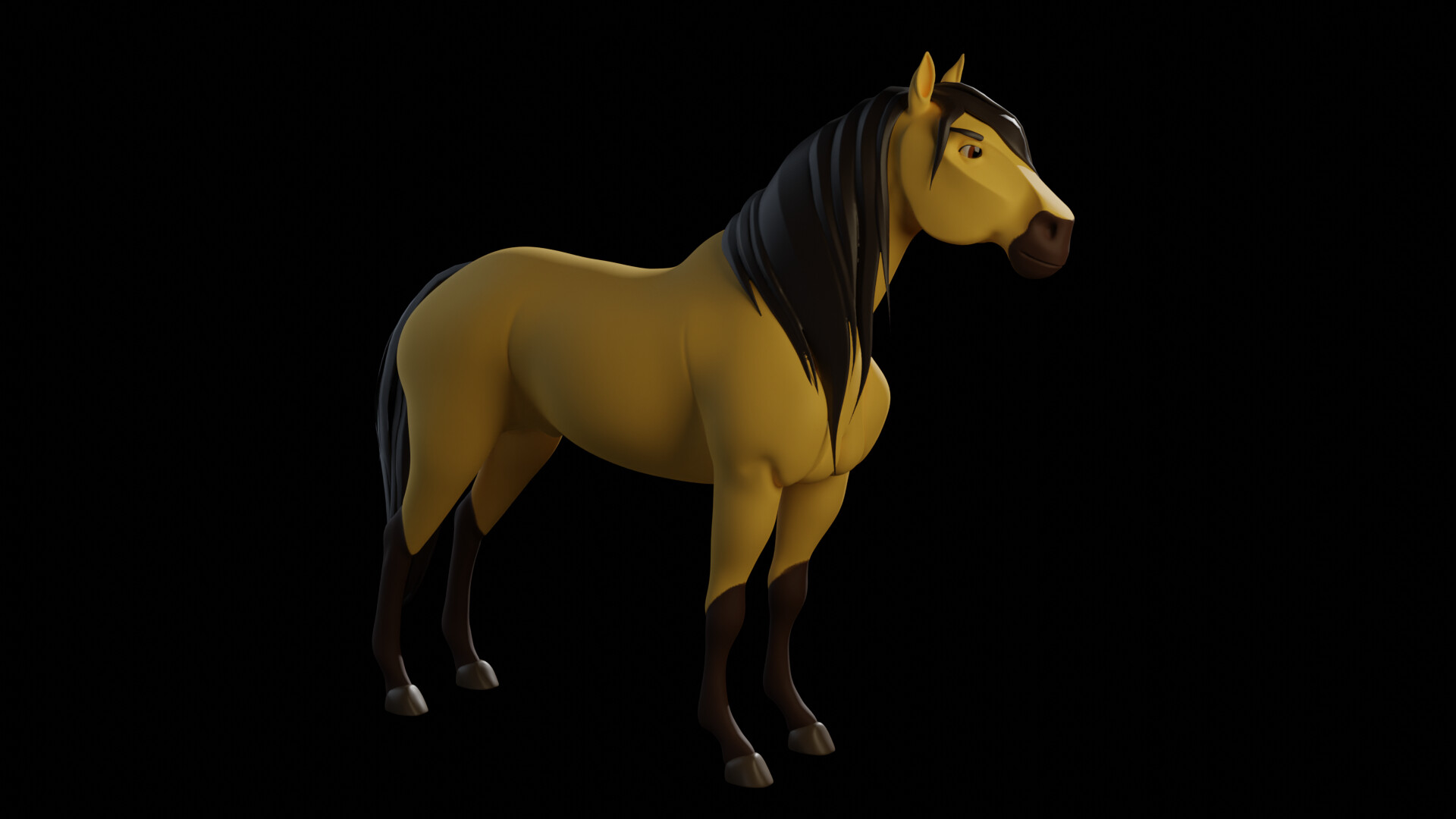 ArtStation - Spirit: Stallion of the Cimarron