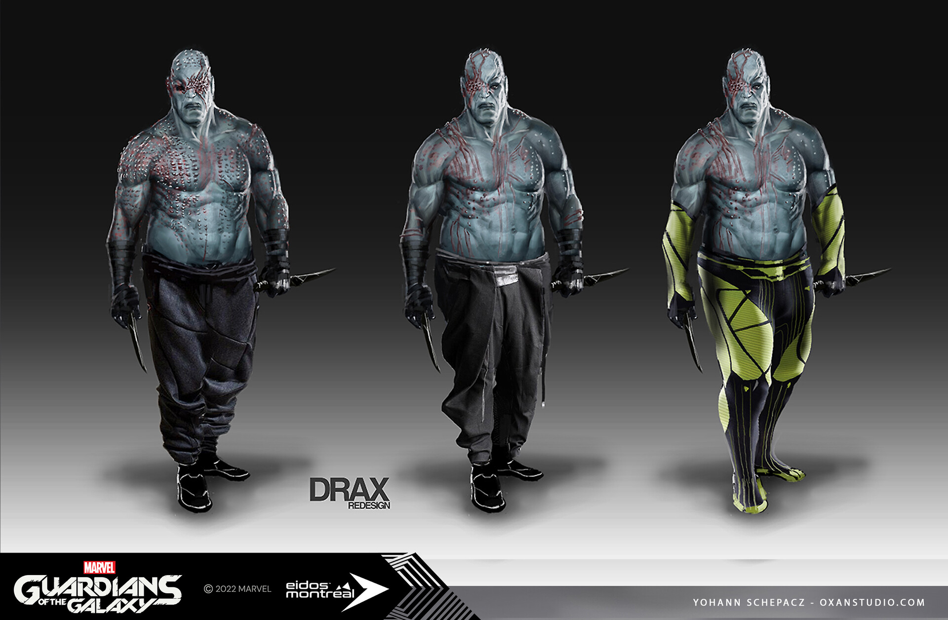 Yohann Schepacz - DRAX - REDESIGN
